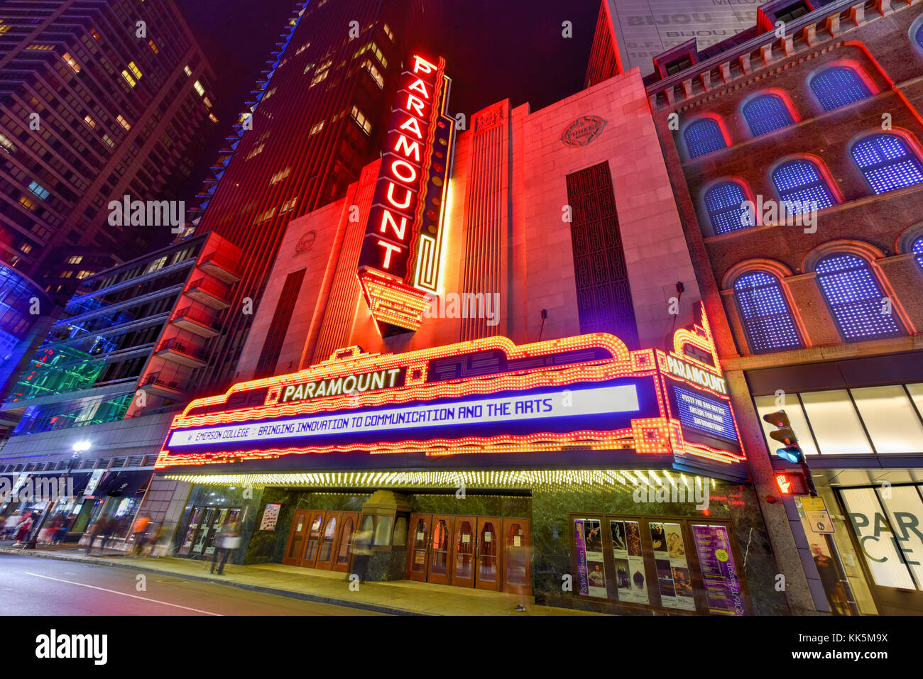 Boston paramount theater hi-res stock photography and images - Alamy