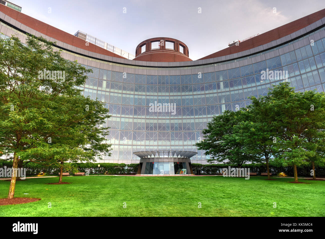The John Joseph Moakley US Courthouse in Boston, MA. It serves as ...