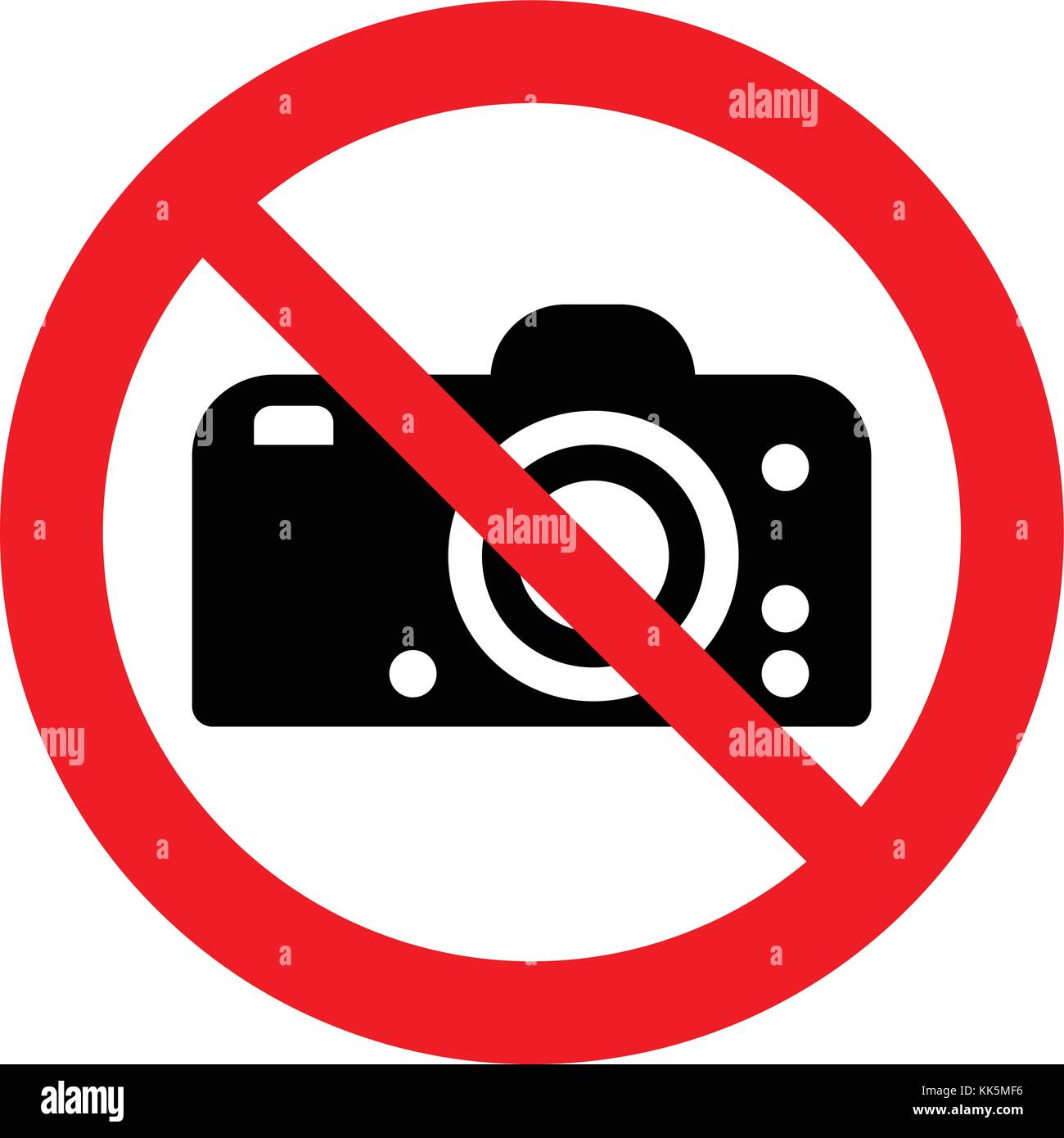 No photo, no camera, prohibition sign. Taking photographs prohibited ...