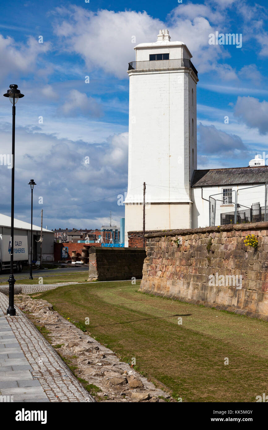 The Old Low Light at the Fish Quay, North Shields, Tyne and Wear ...