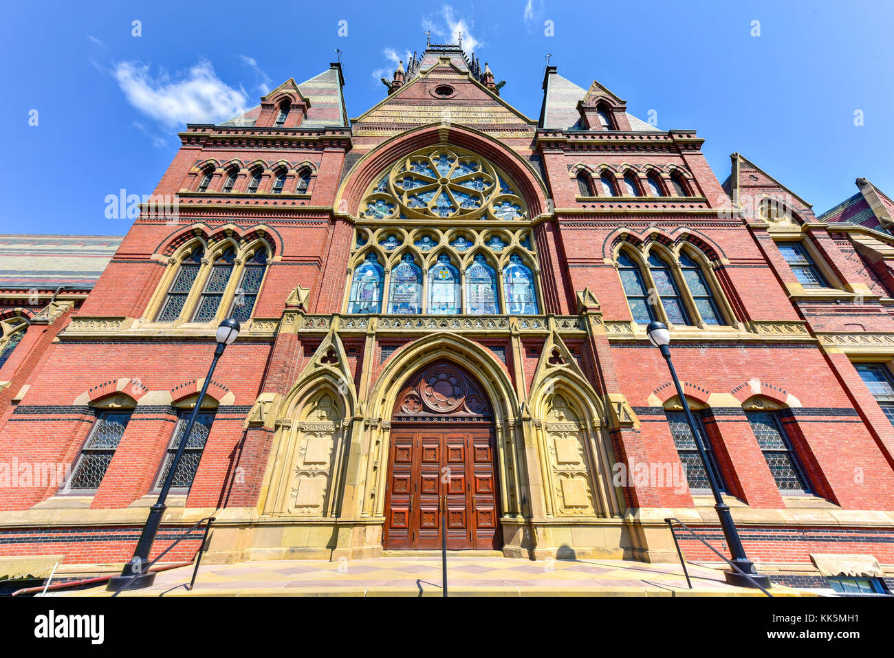 Memorial Hall at Harvard University in Boston, Massachusetts. Memorial ...