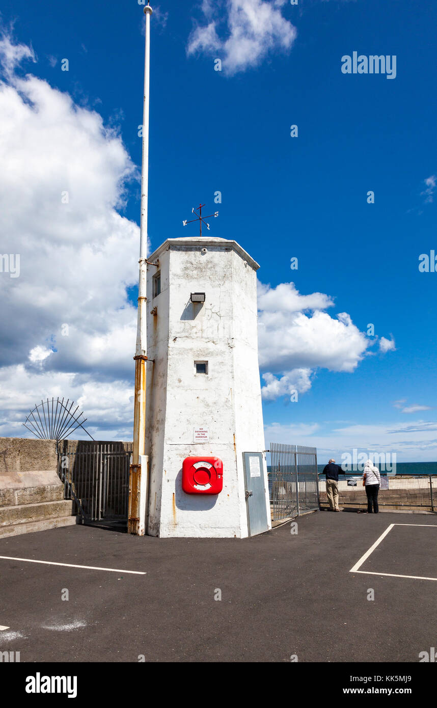 Seahouses harbour pier hi-res stock photography and images - Alamy
