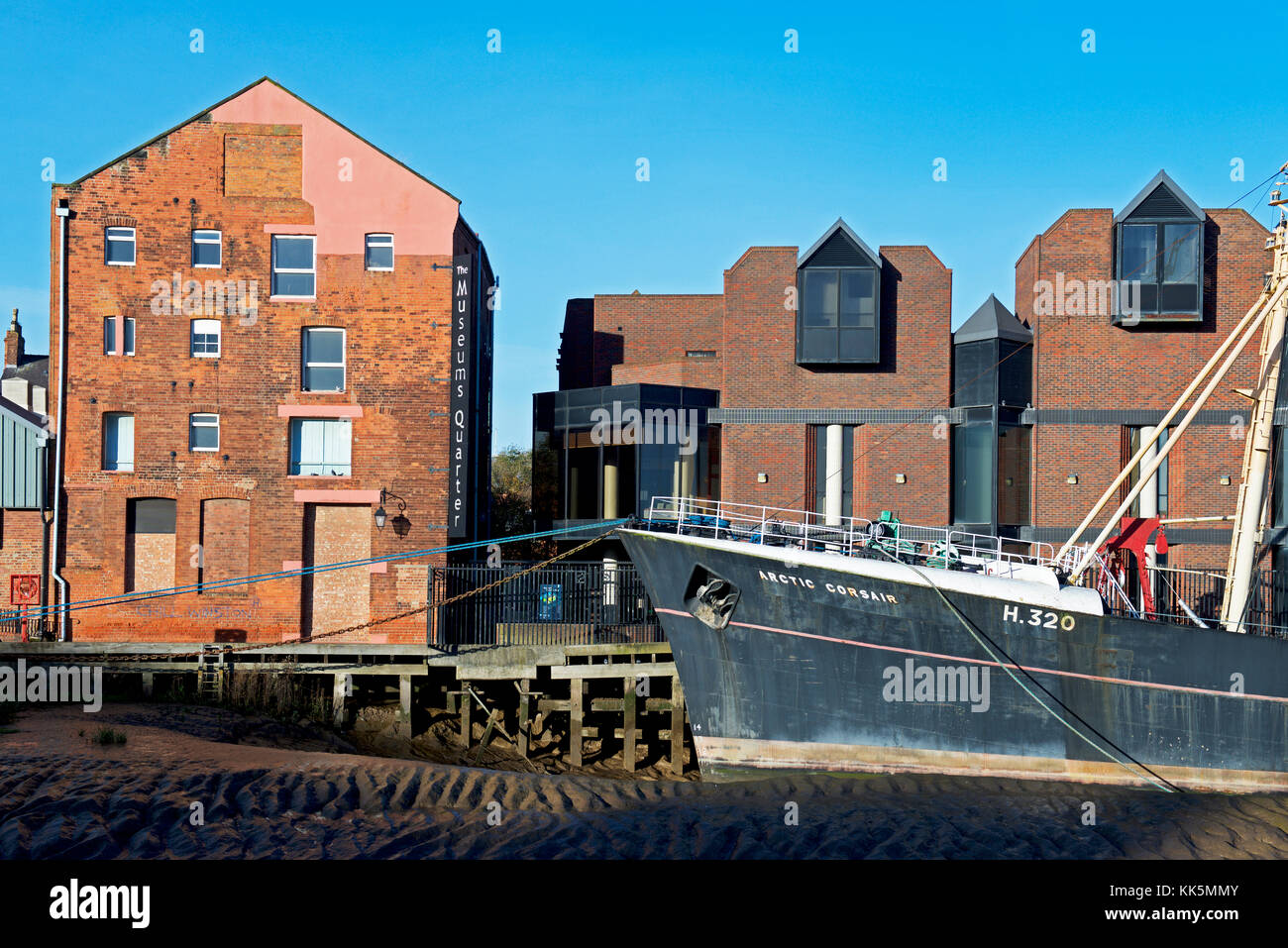 The River Hull, Arctic Corsair and Museum Quarter, Hull, East Yorkshire ...