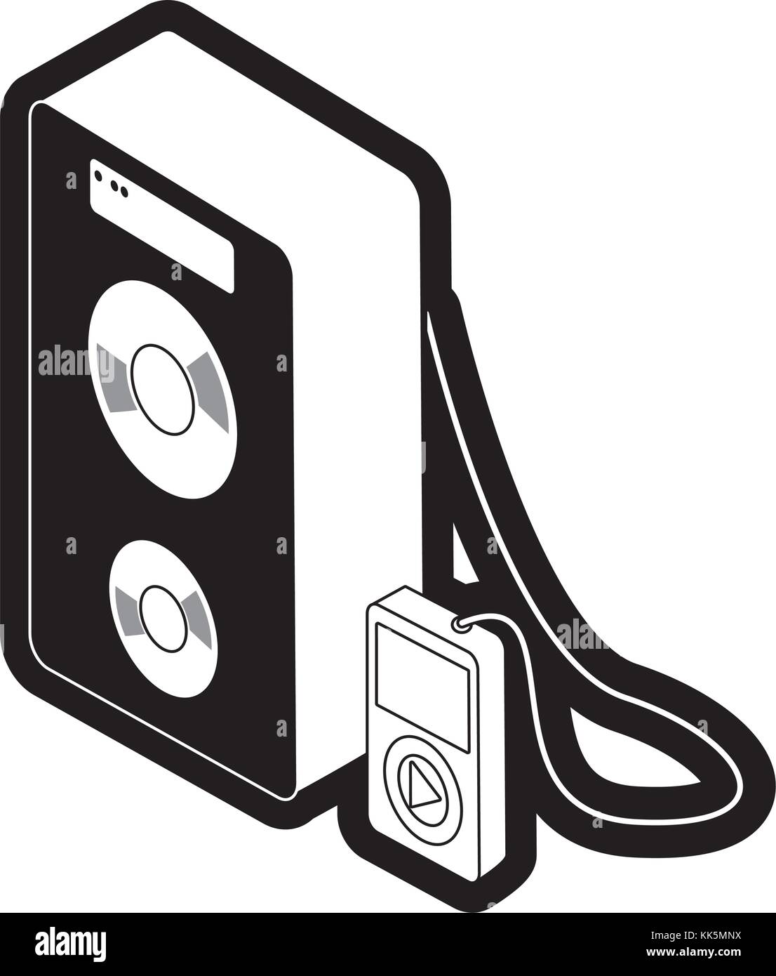 stereo vector illustration Stock Vector Image & Art - Alamy