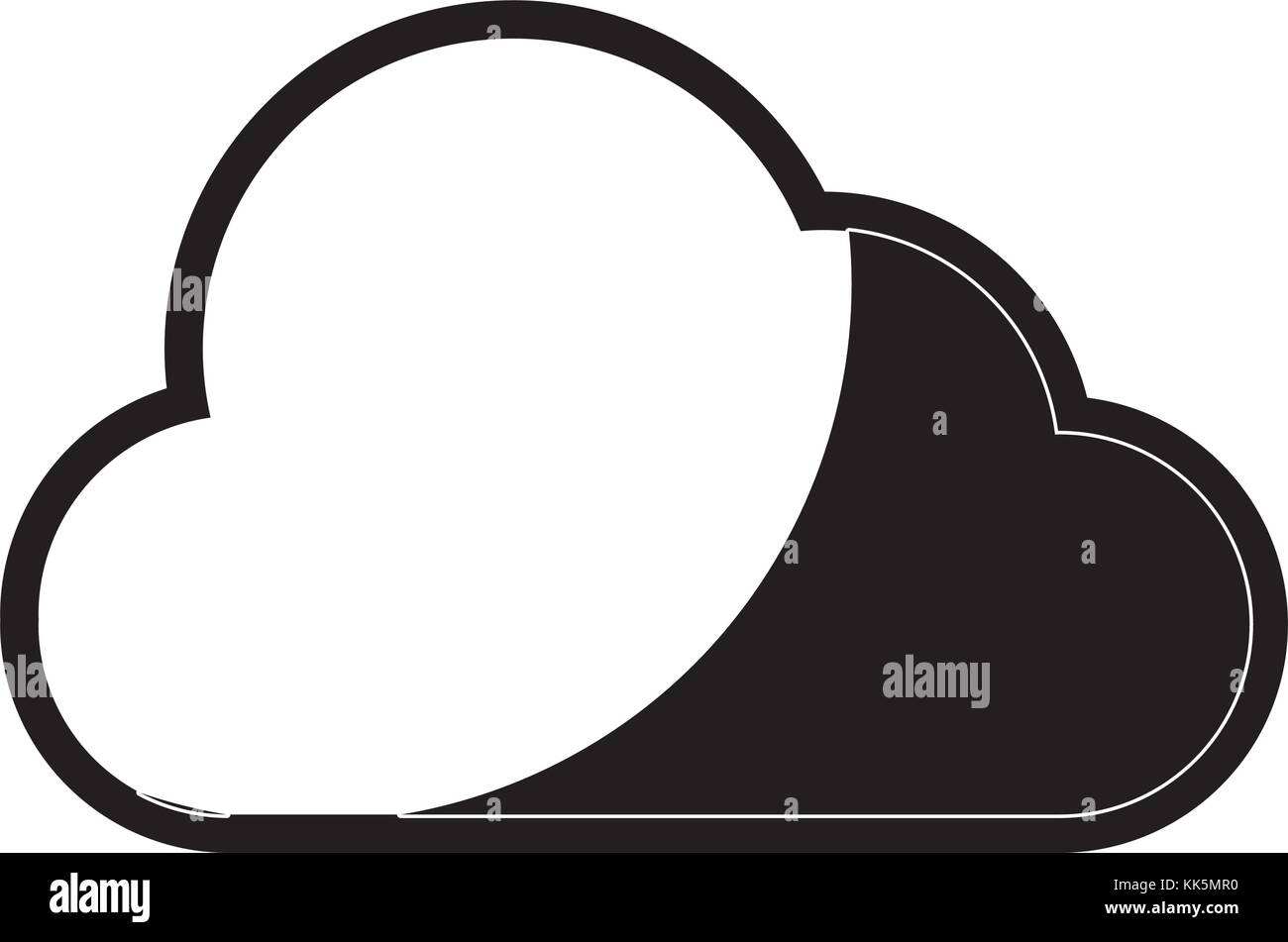 cloud vector illustration Stock Vector Image & Art - Alamy