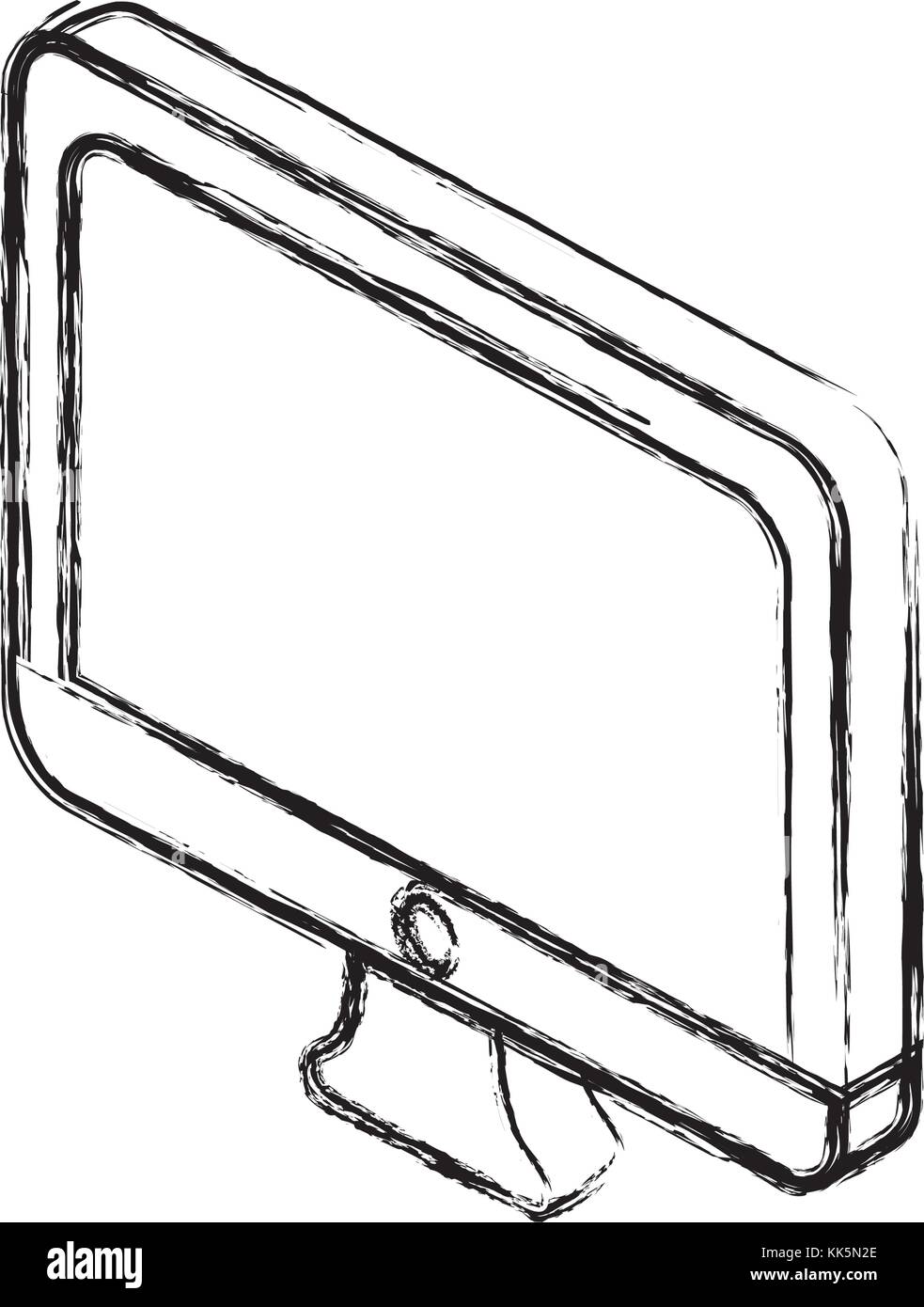 screen vector illustration Stock Vector Image & Art - Alamy