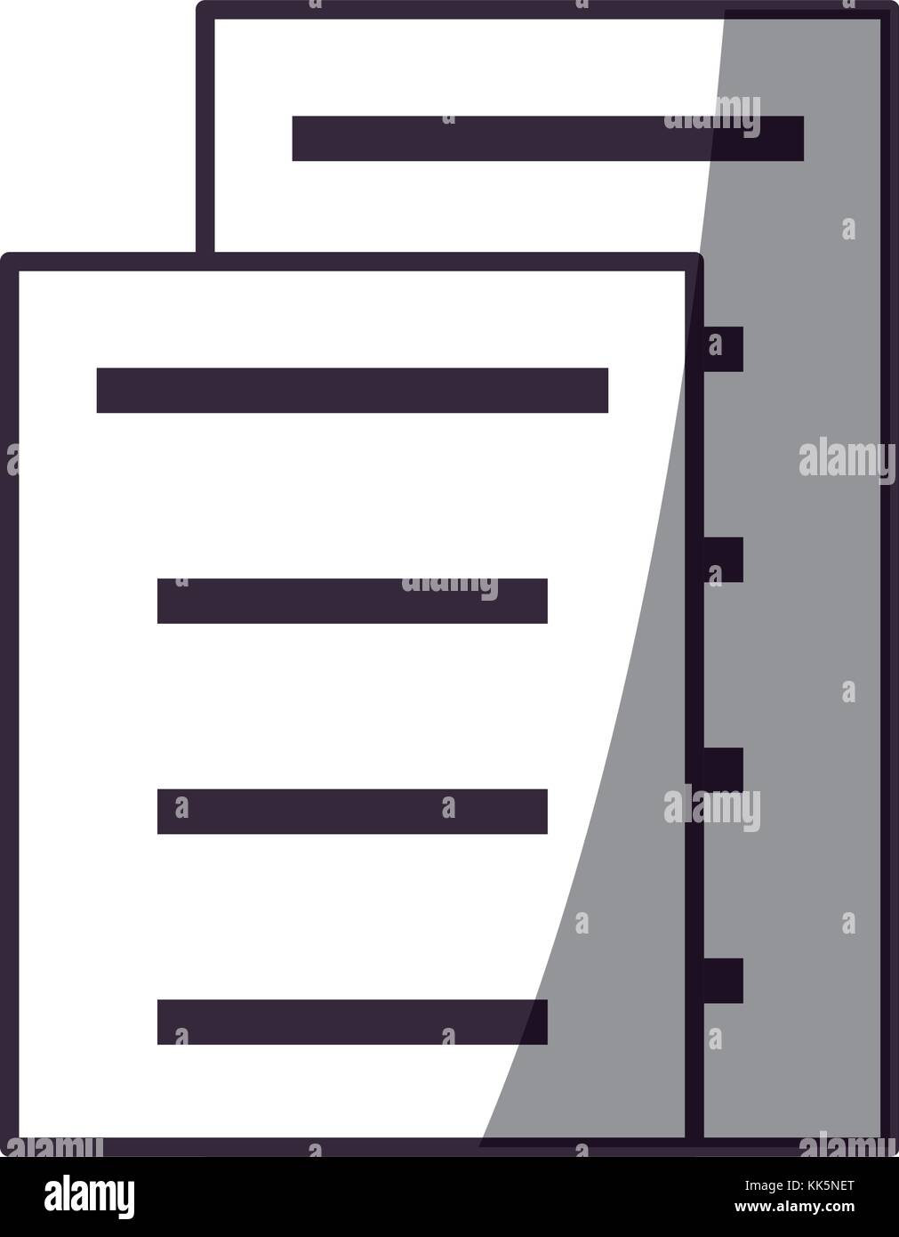 document pages icon Stock Vector Image & Art - Alamy