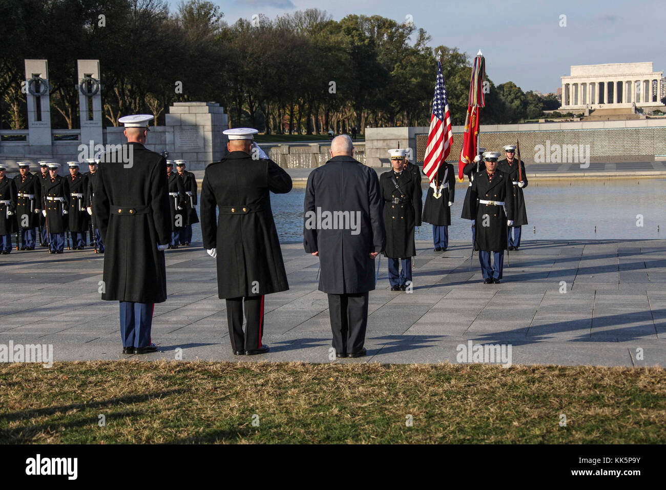 From left, 29th Commandant of the Marine Corps retired Gen. Alfred M ...