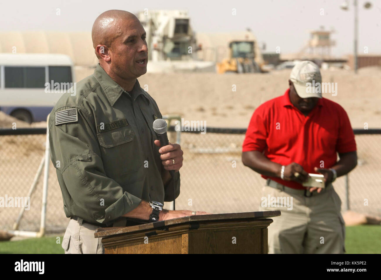 U.S. 5TH FLEET AREA OF OPERATIONS – Guest of honor Willie Metoyer, a ...
