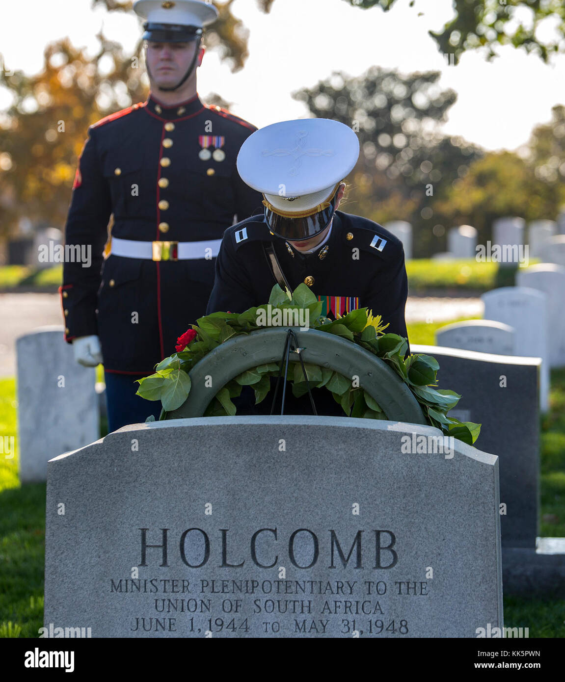 Captain Kaitlin E. Kleiber, officer with Marine Barracks Washington D.C ...