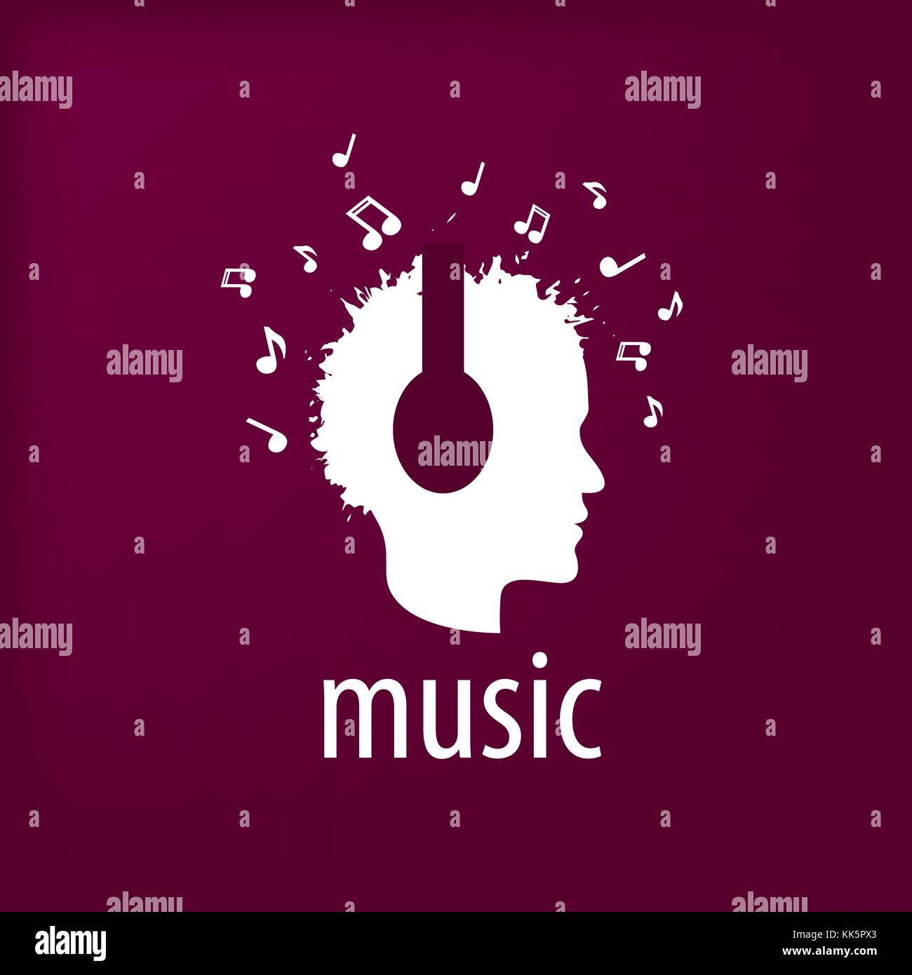 vector logo music Stock Vector Image & Art - Alamy