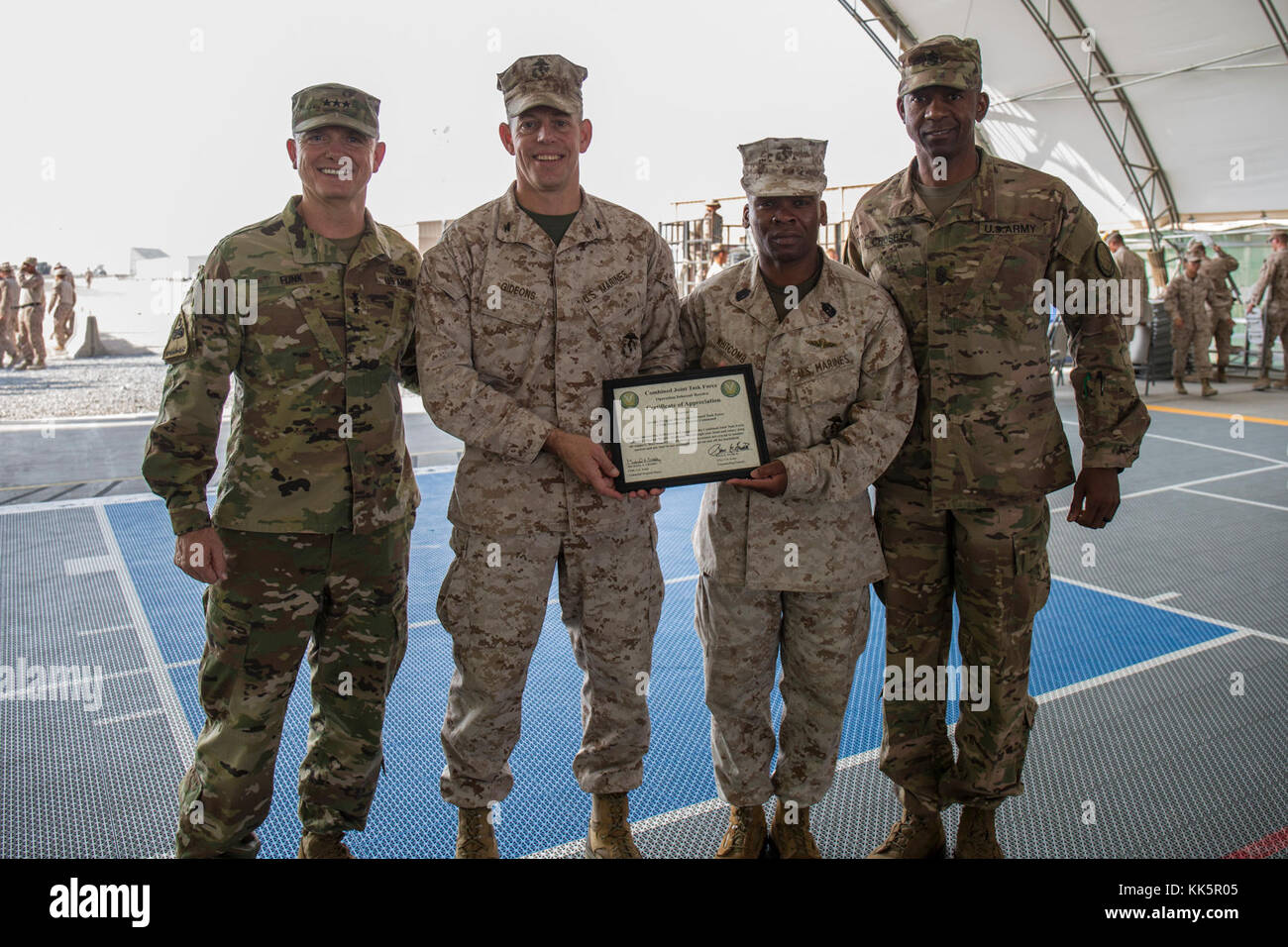 U.S. Army Lt. Gen. Paul E. Funk II, Combined Joint Task Force ...