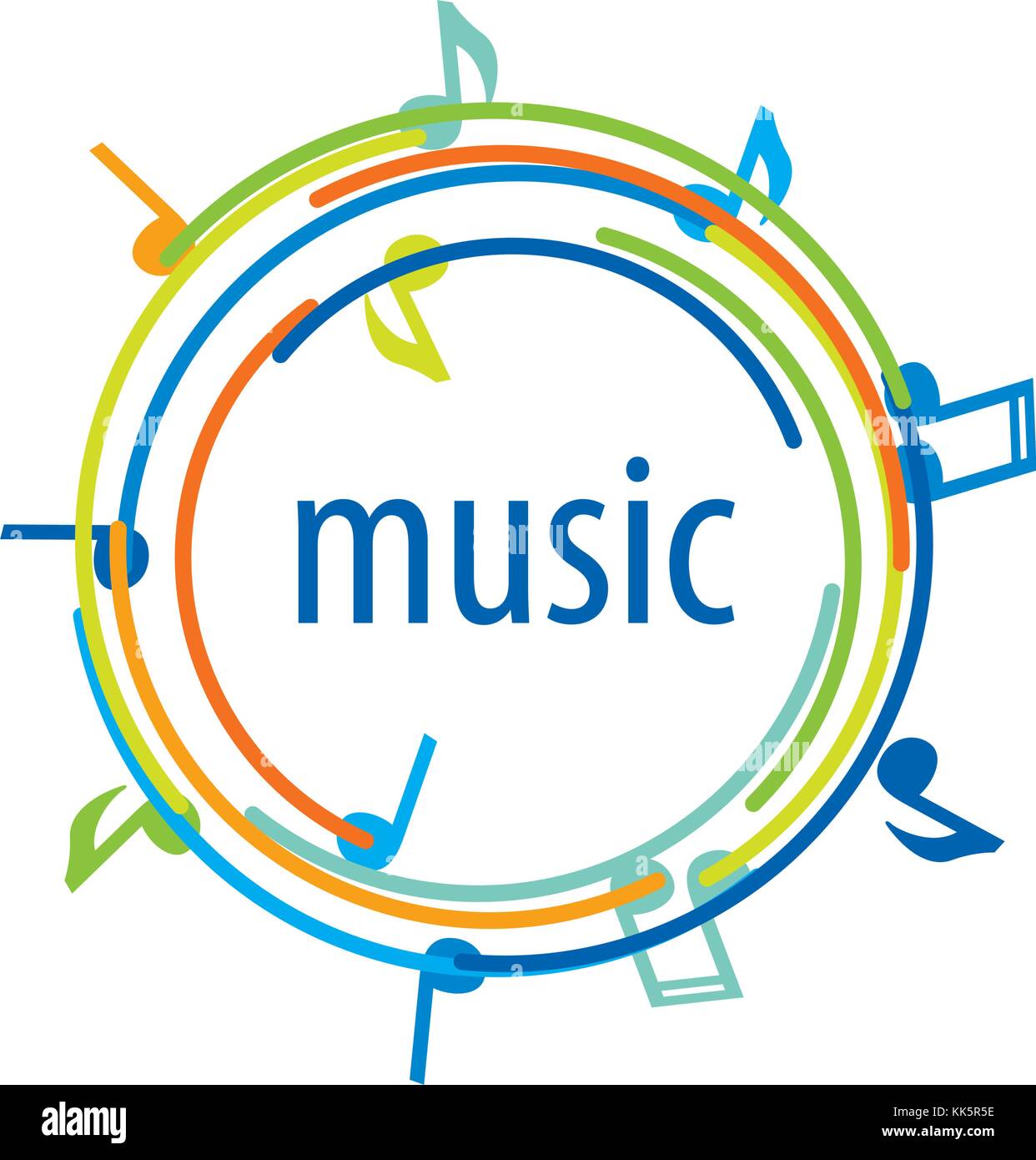 vector logo music Stock Vector Image & Art - Alamy
