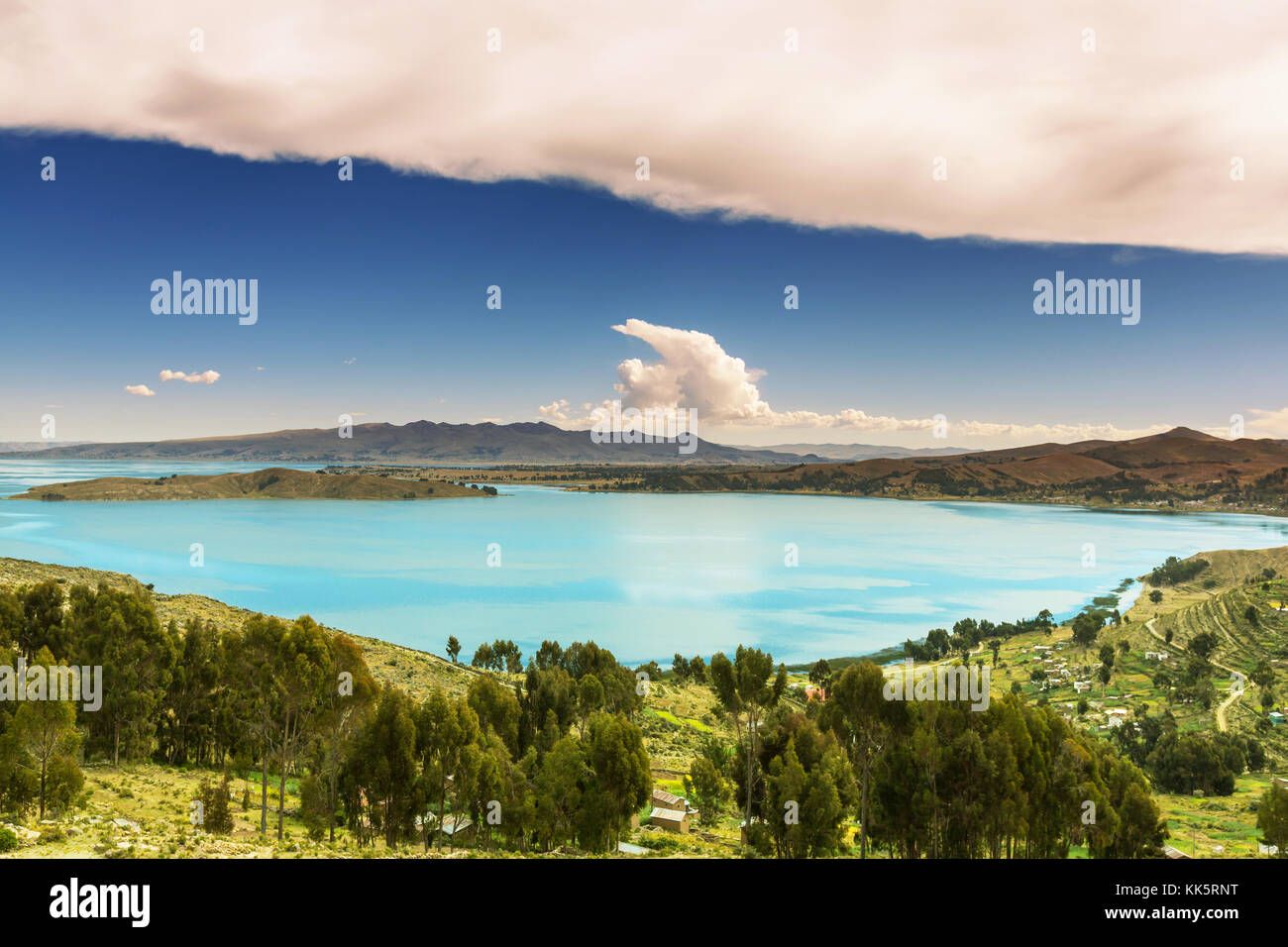 Titicaca Lake in Bolivia Stock Photo - Alamy
