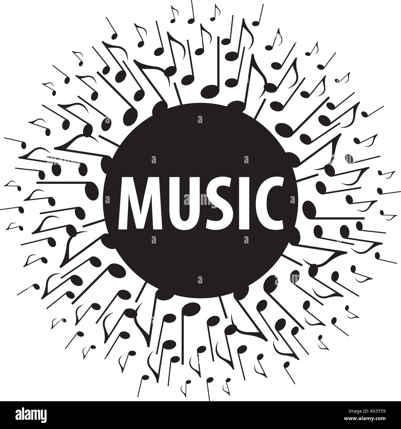vector logo music Stock Vector Image & Art - Alamy
