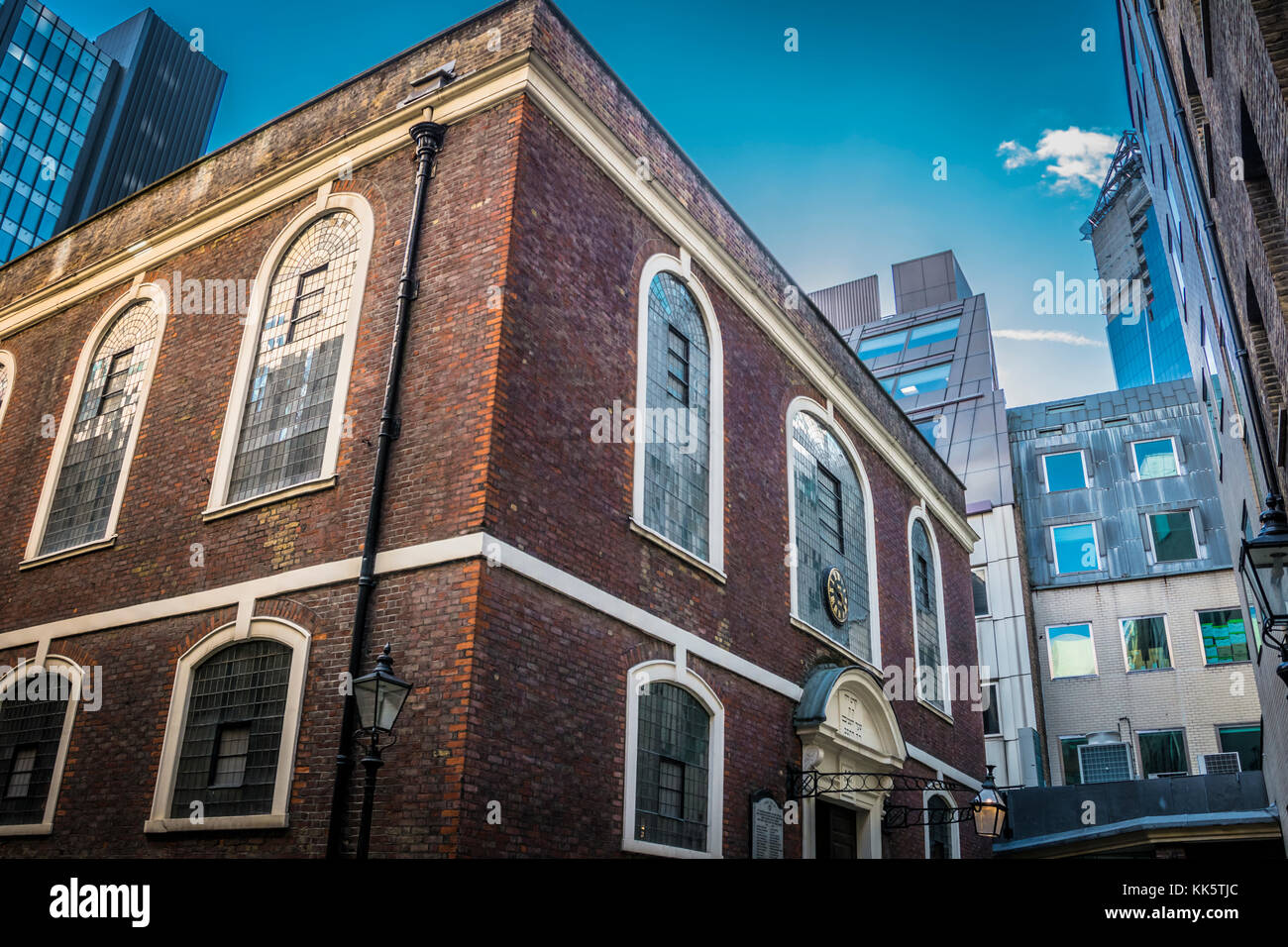 Bevis Marks Synagogue, Heneage Lane, London, EC3, England, UK Stock ...