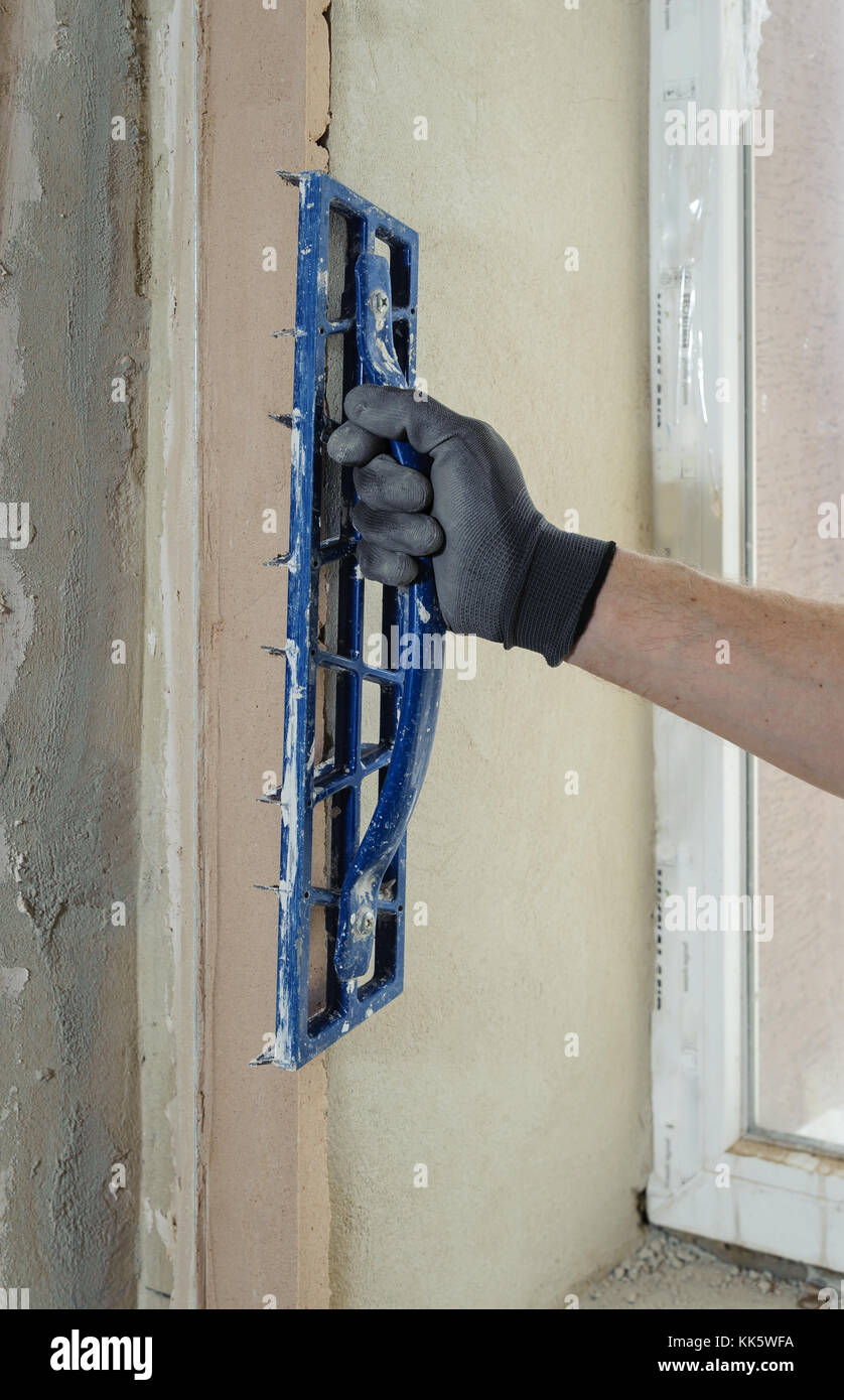 Scraper plaster hi-res stock photography and images - Alamy