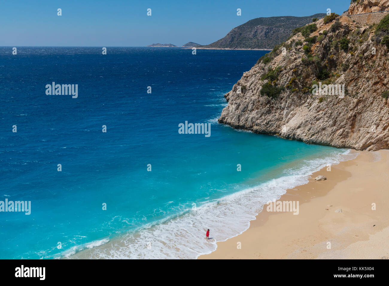 Beautiful sea coast in Turkey Stock Photo - Alamy