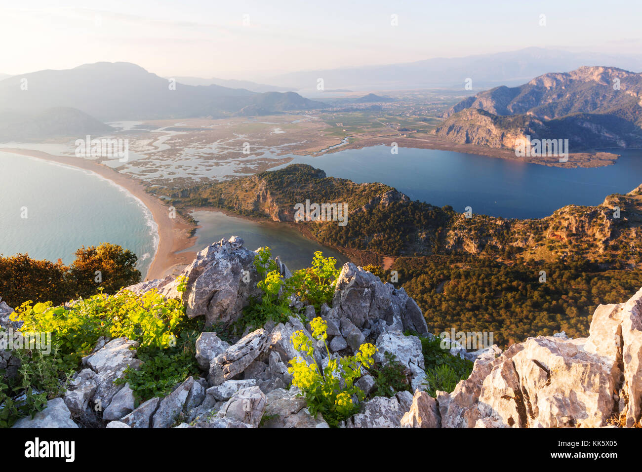 Beautiful sea coast in Turkey Stock Photo - Alamy