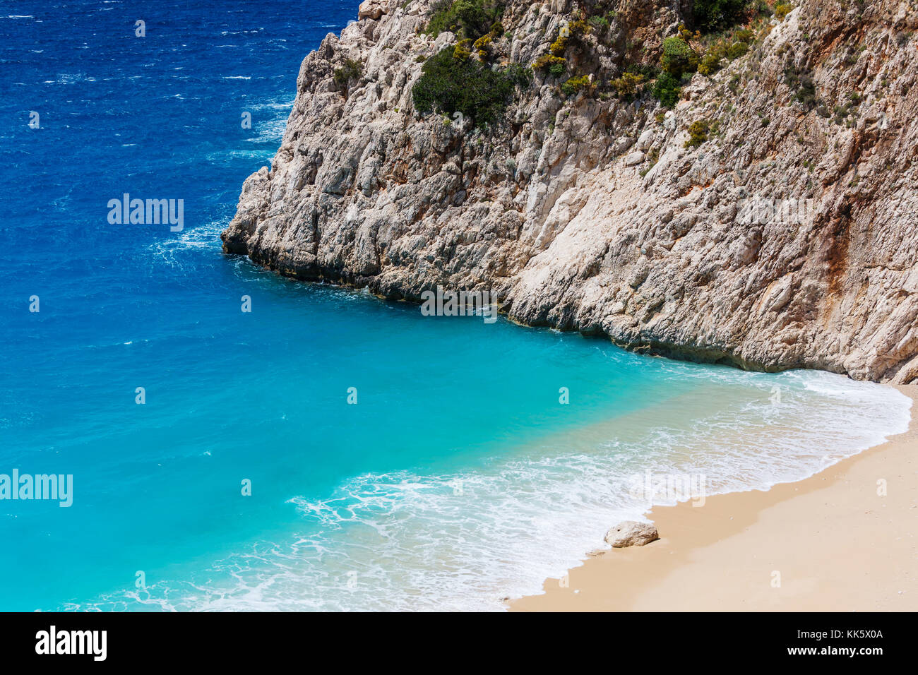Beautiful sea coast in Turkey Stock Photo - Alamy