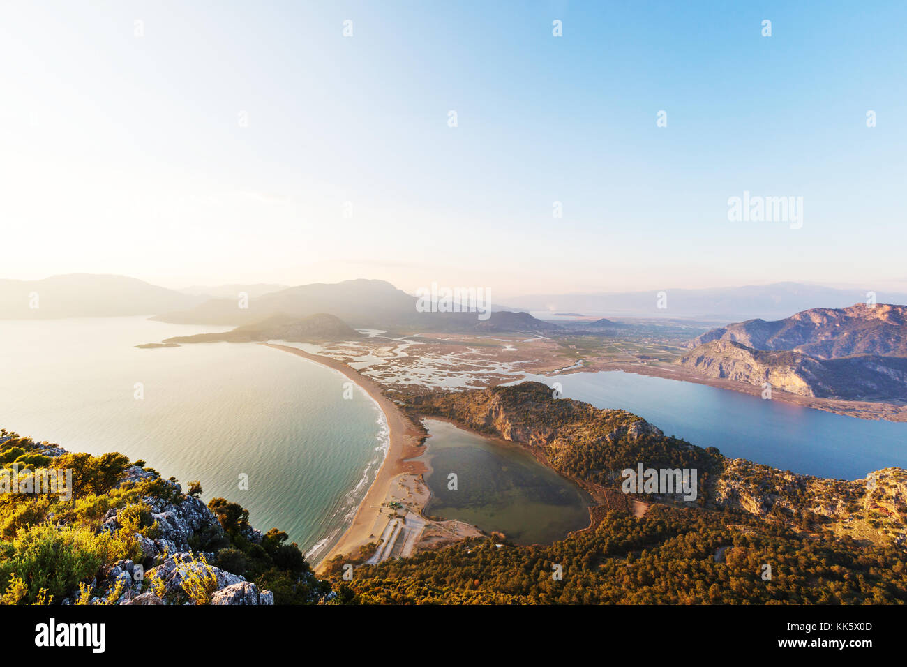 Beautiful sea coast in Turkey Stock Photo - Alamy