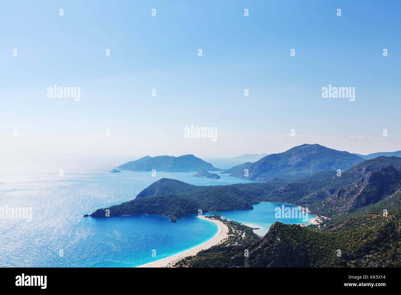 Beautiful sea coast in Turkey Stock Photo - Alamy