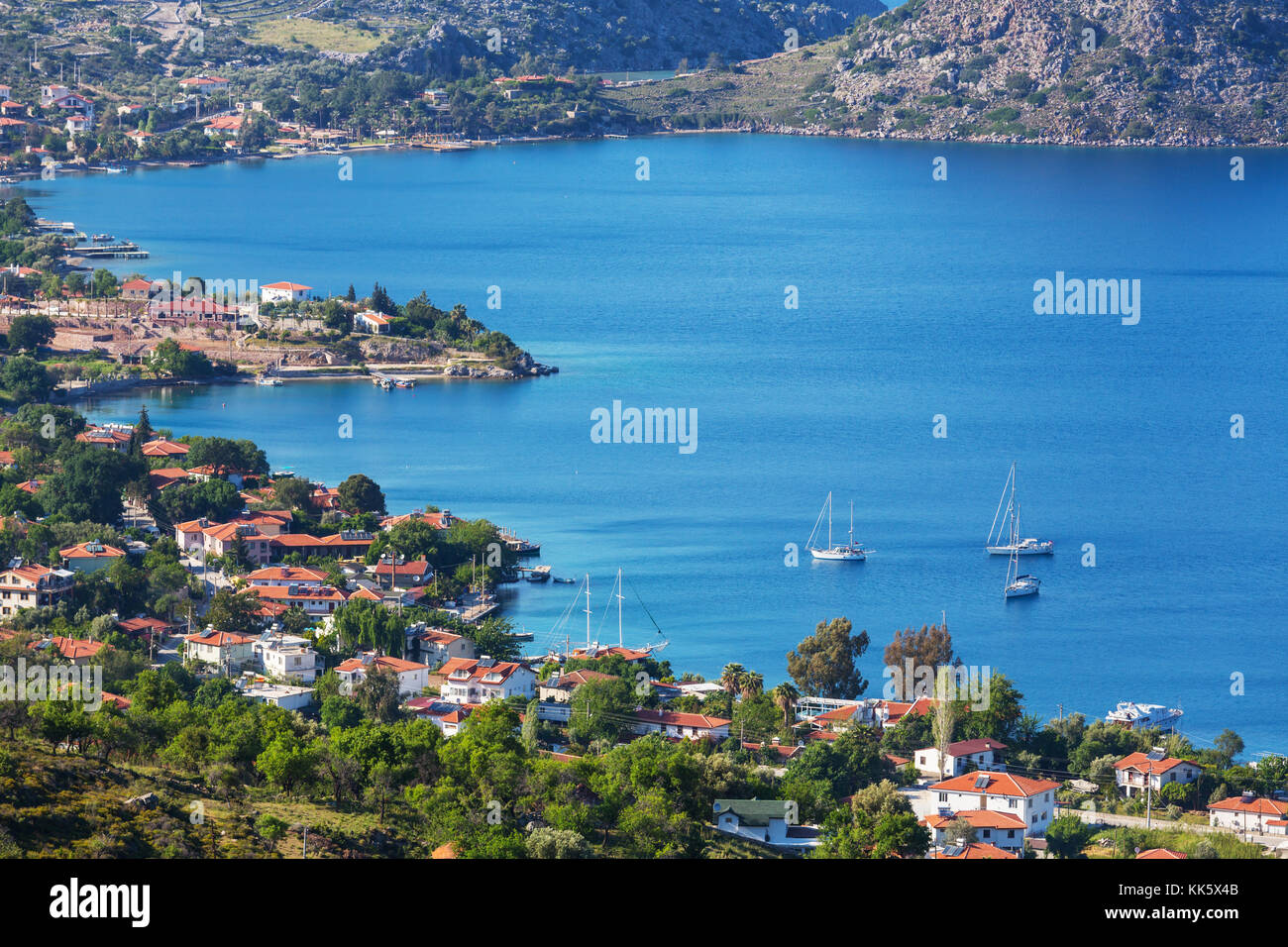 Beautiful sea coast in Turkey Stock Photo - Alamy