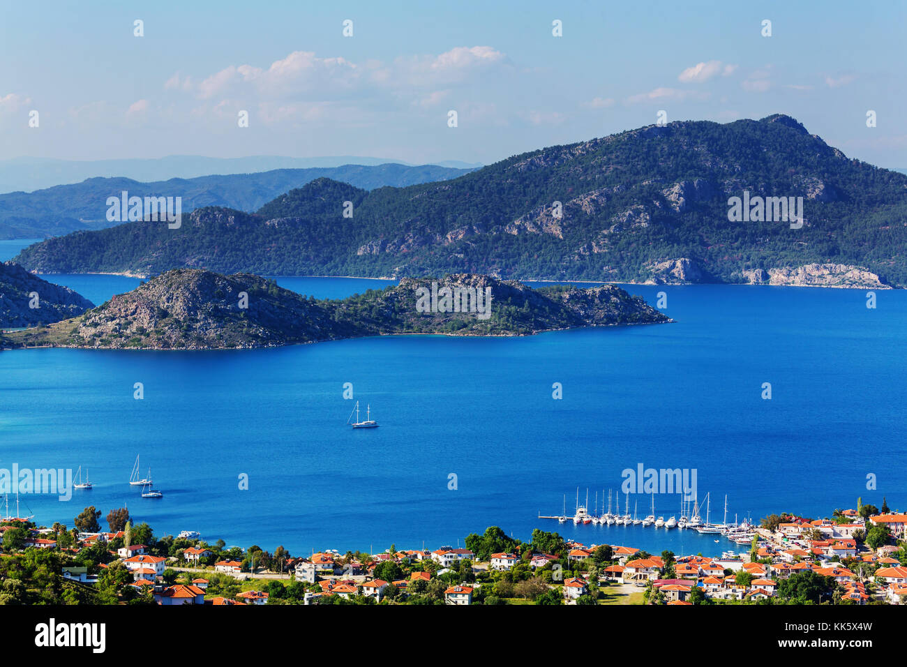 Beautiful sea coast in Turkey Stock Photo - Alamy