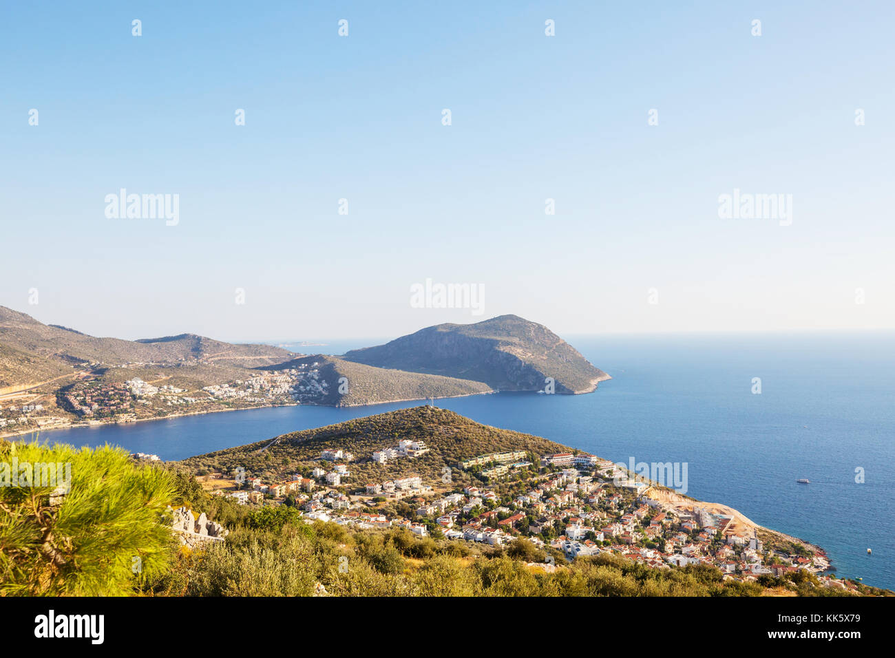 Beautiful sea coast in Turkey Stock Photo - Alamy