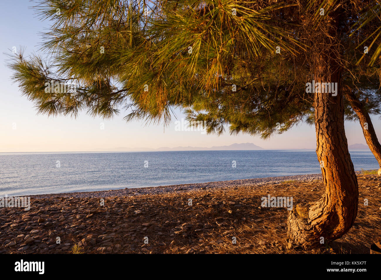 Beautiful sea coast in Turkey Stock Photo - Alamy
