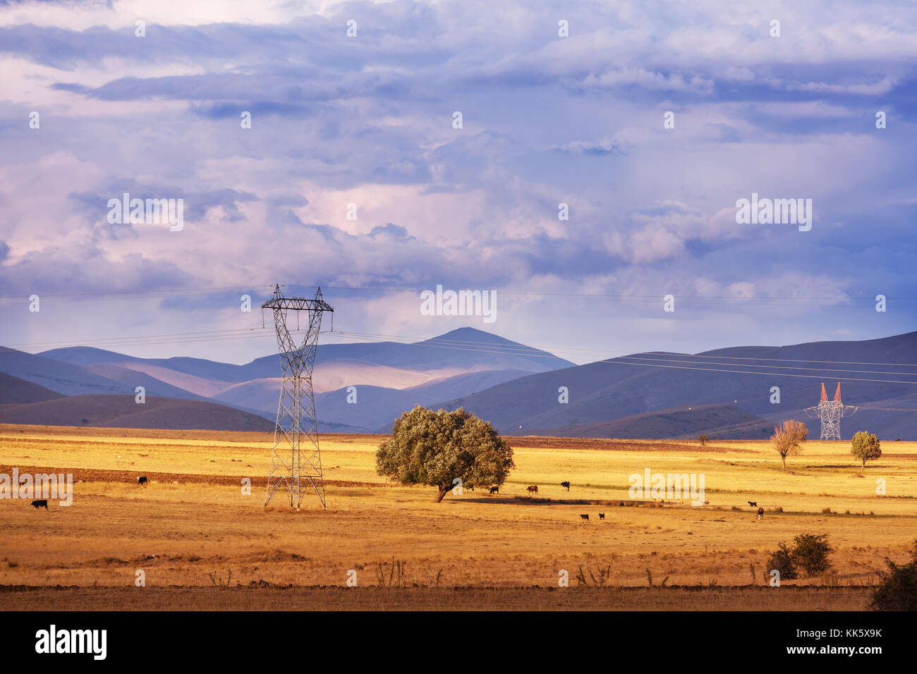 Picturesque rural landscapes in Turkey. Autumn season Stock Photo - Alamy