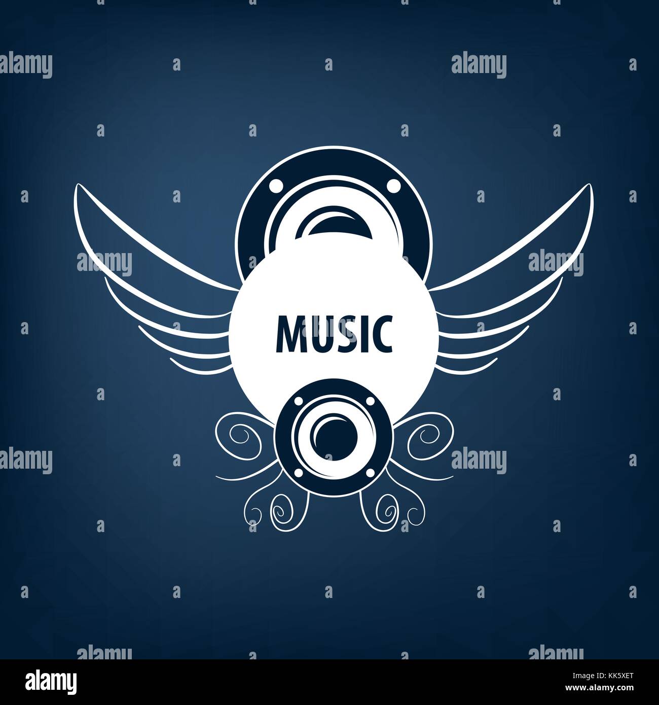 vector logo music Stock Vector Image & Art - Alamy