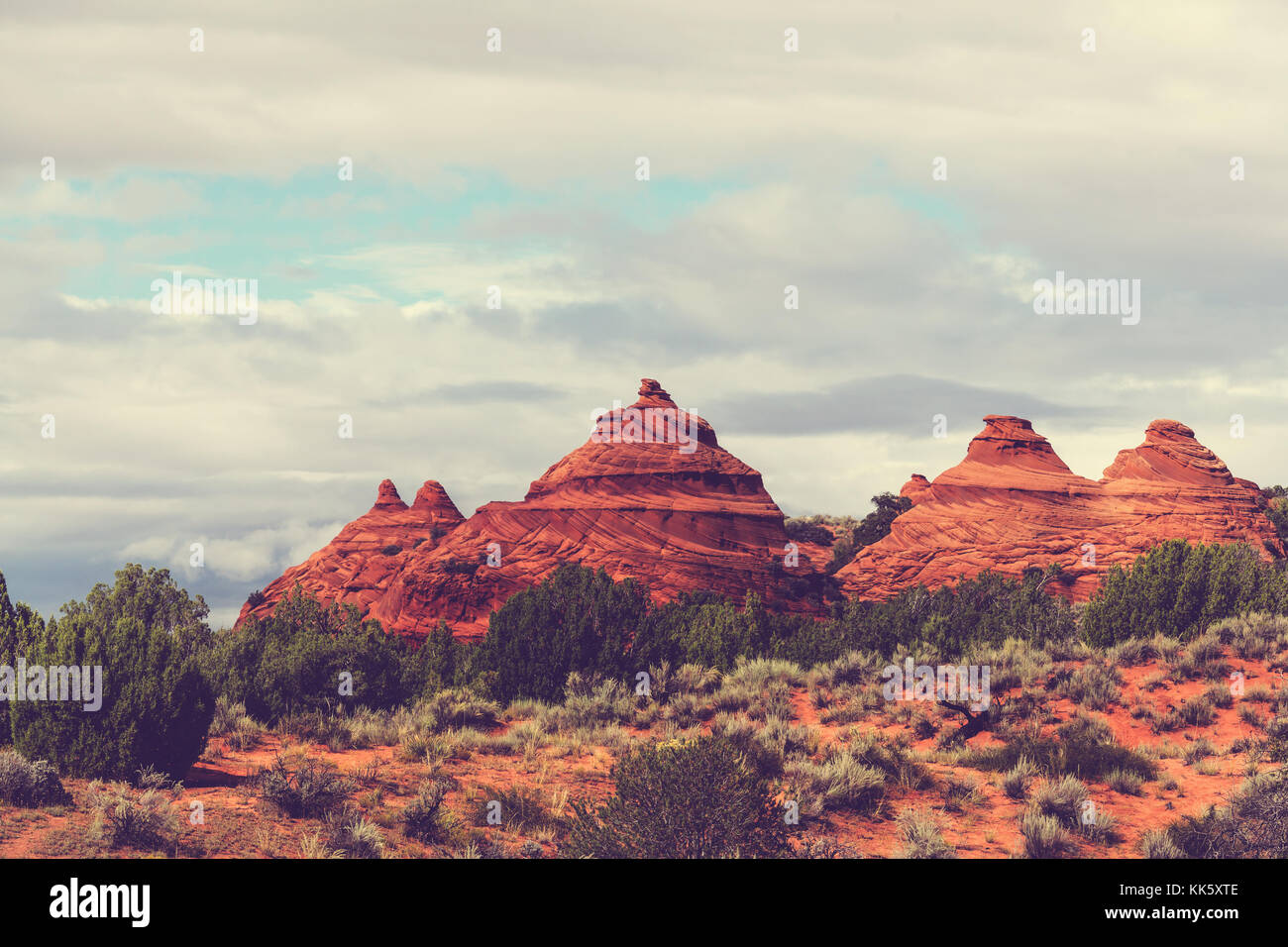Sandstone formations in Utah, USA Stock Photo - Alamy
