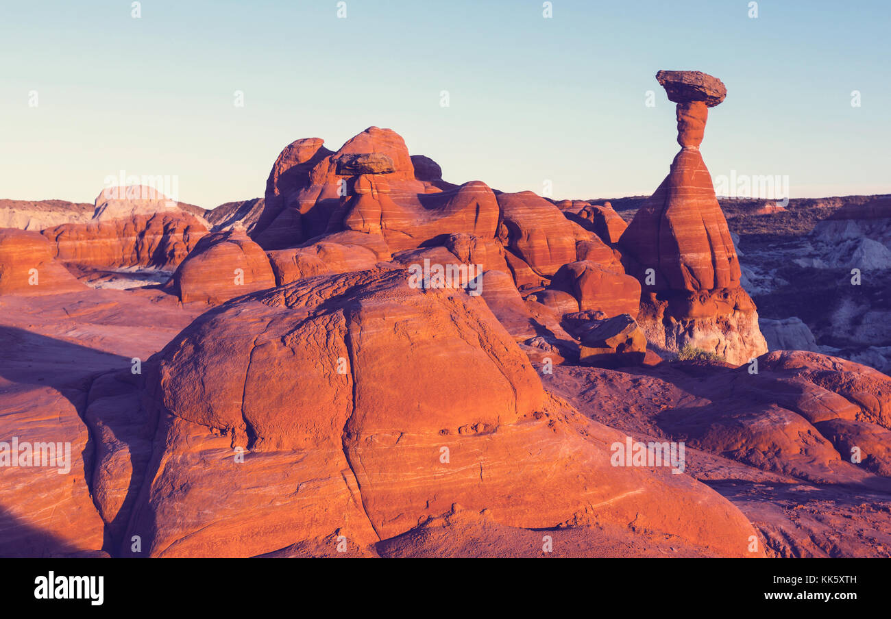 Sandstone formations in Utah, USA Stock Photo - Alamy