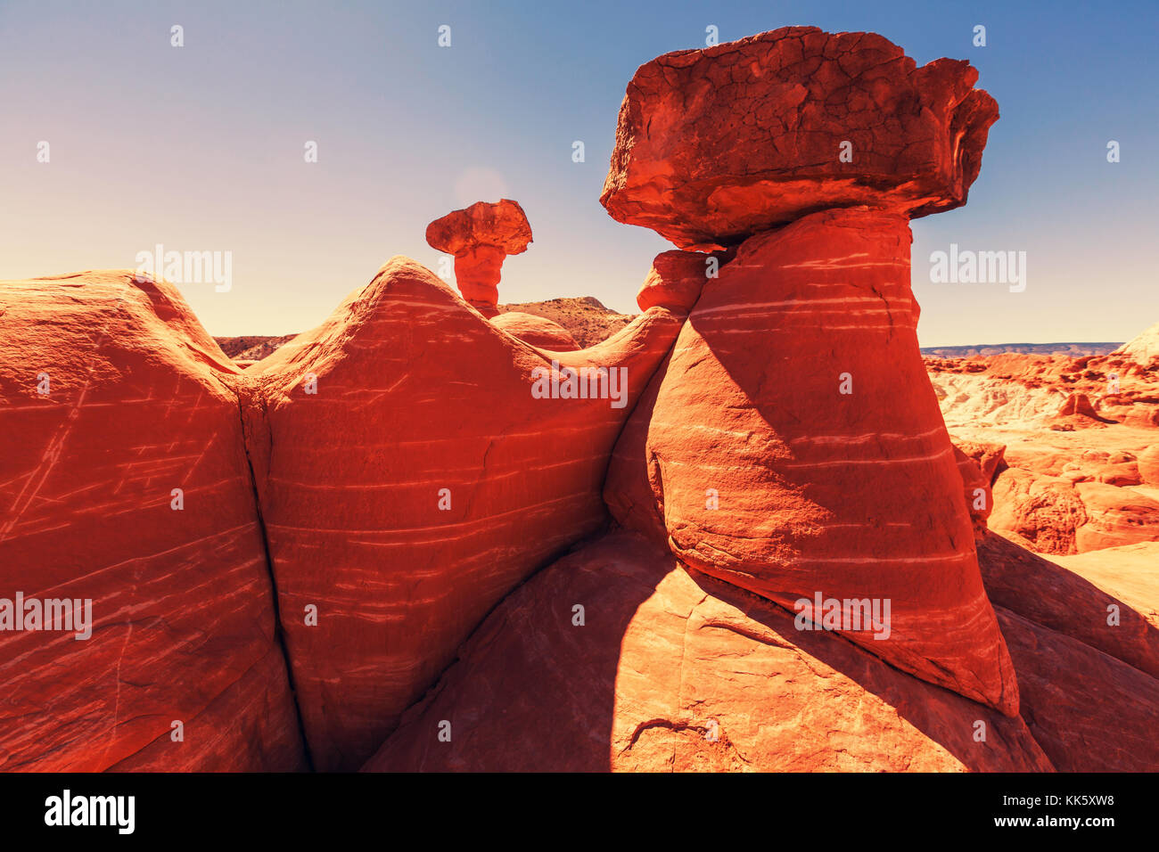 Sandstone formations in Utah, USA Stock Photo - Alamy