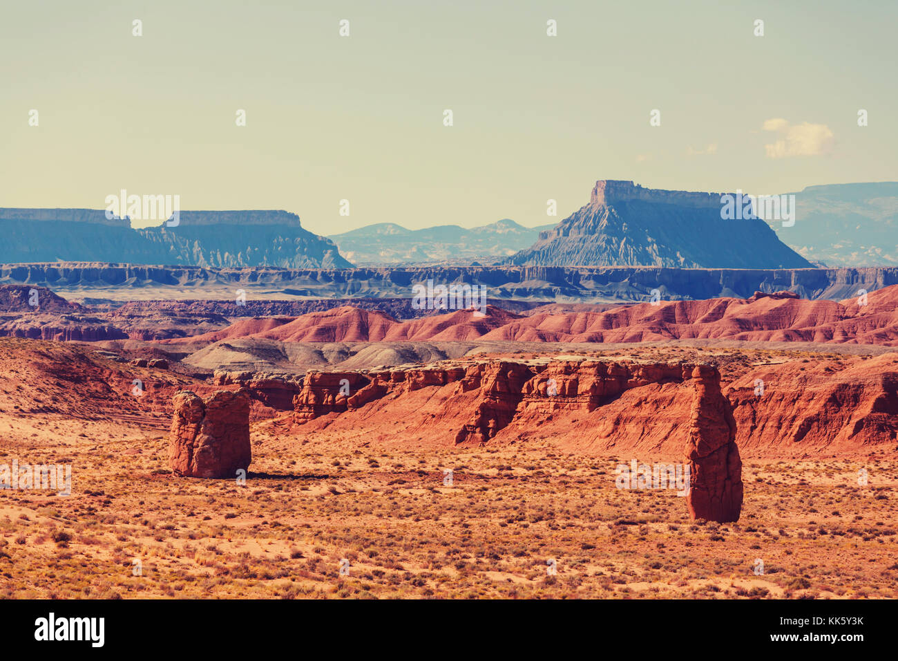 Sandstone formations in Utah, USA Stock Photo - Alamy
