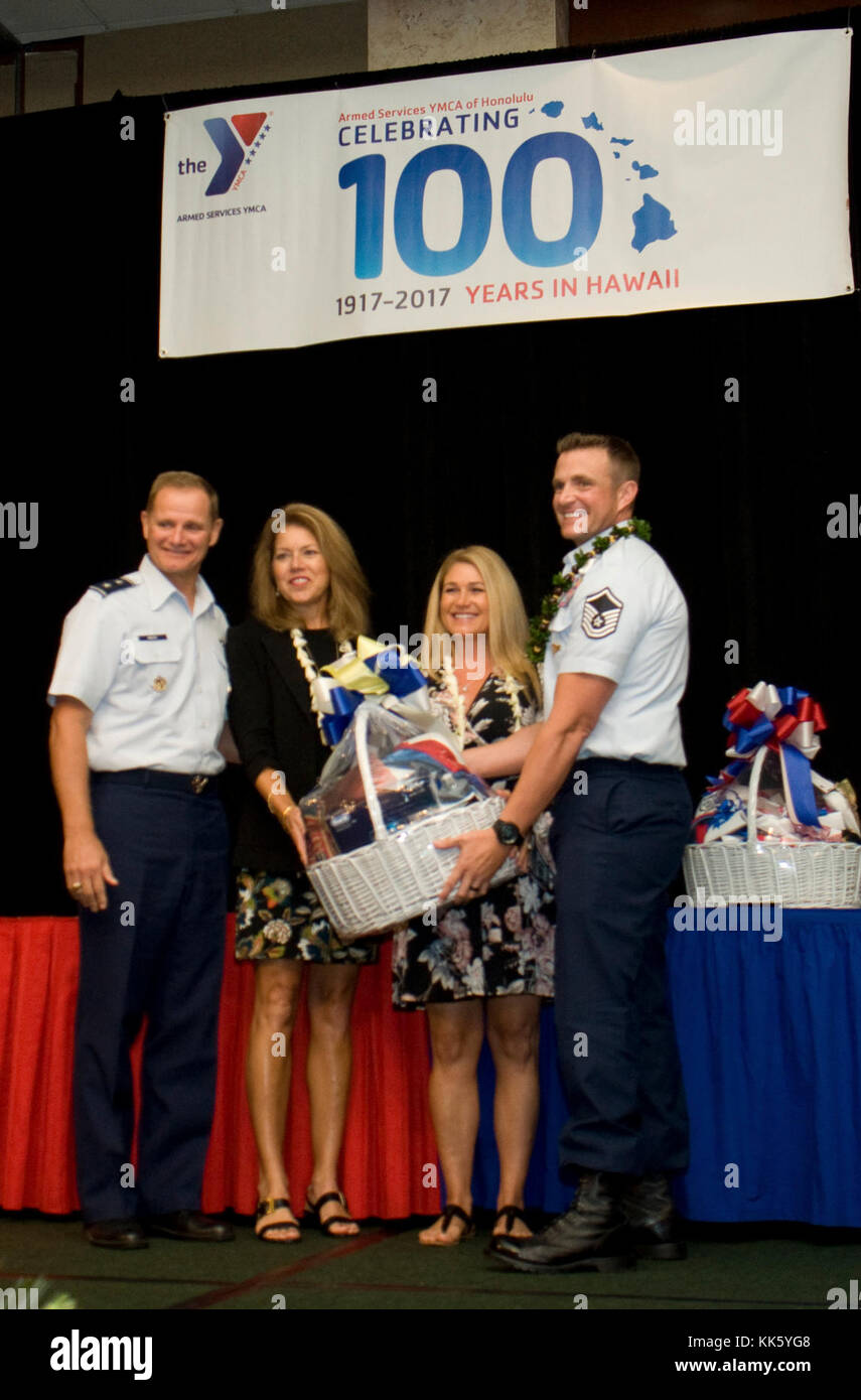 HONOLULU — Maj. Gen. Russell Mack (left), deputy commander, Pacific Air ...