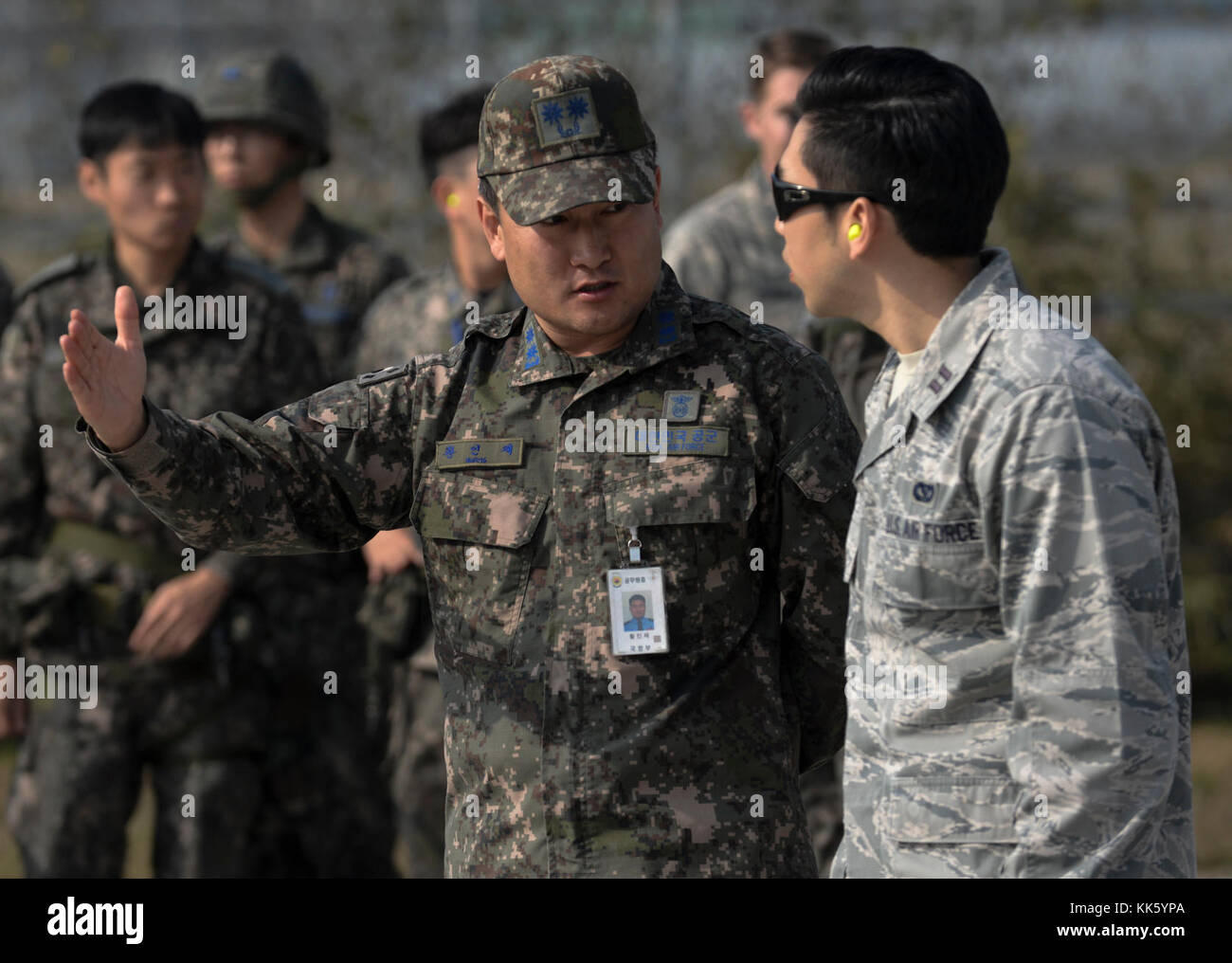 Republic of Korea Air Force Lt. Col. Injae Hwang, Air Force Operation ...