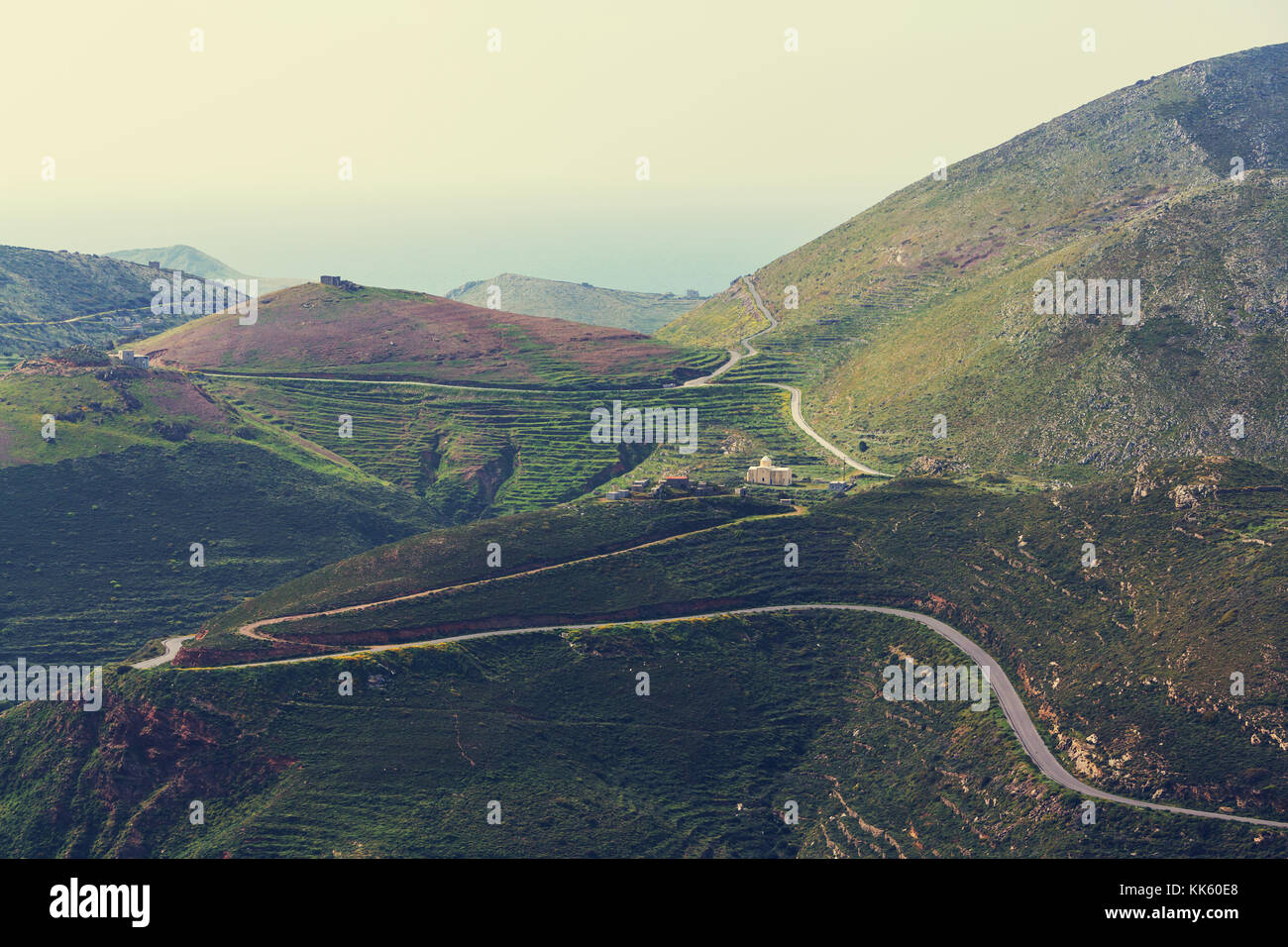 Old traditional village of Vathia at Mani, Greece Stock Photo - Alamy