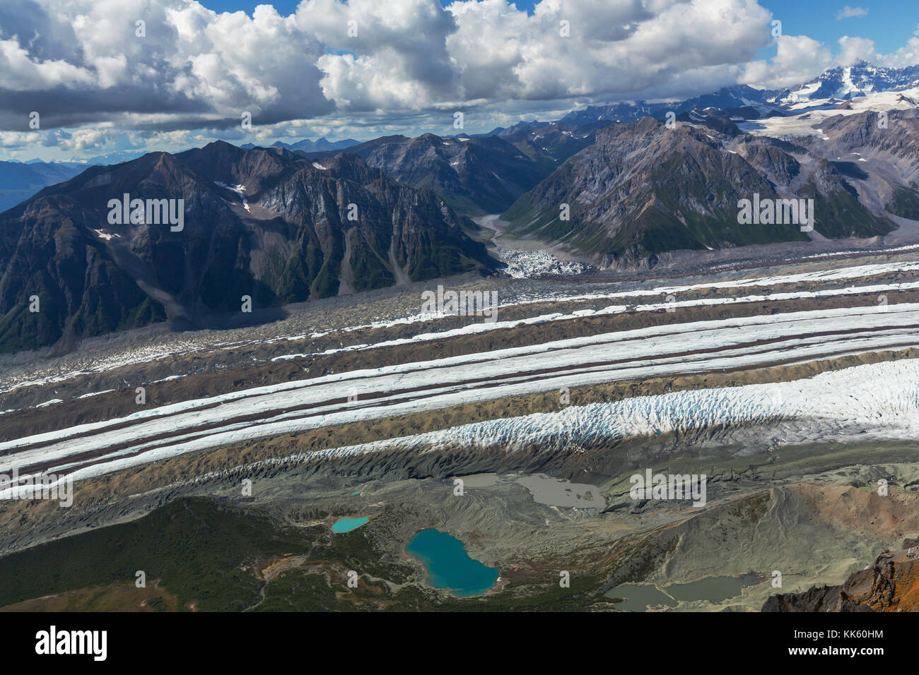 View from Donoho peak, Alaska Stock Photo - Alamy