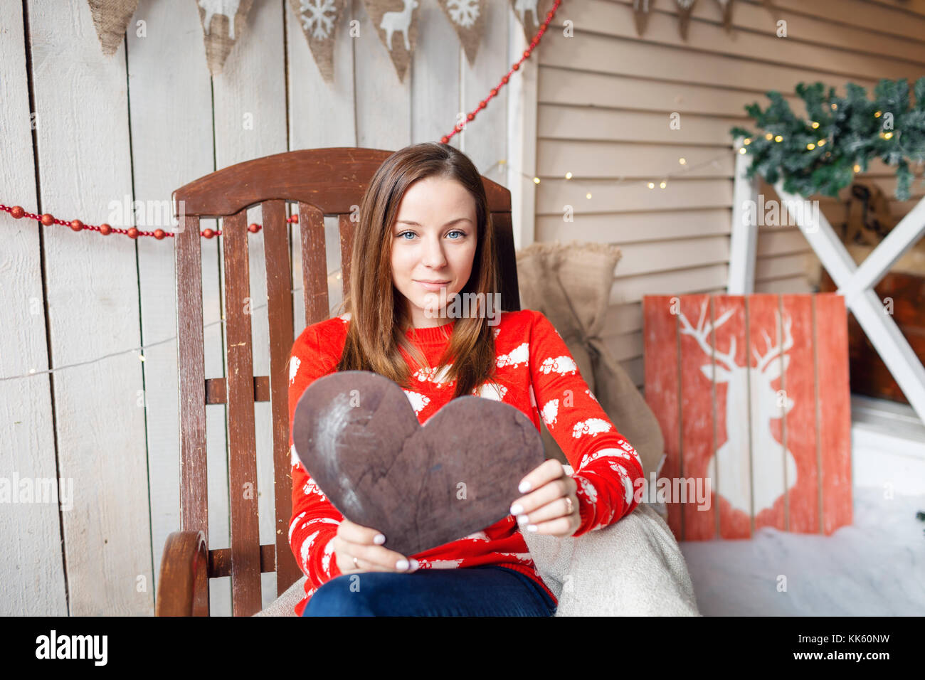Rocking chair heart hi-res stock photography and images - Alamy