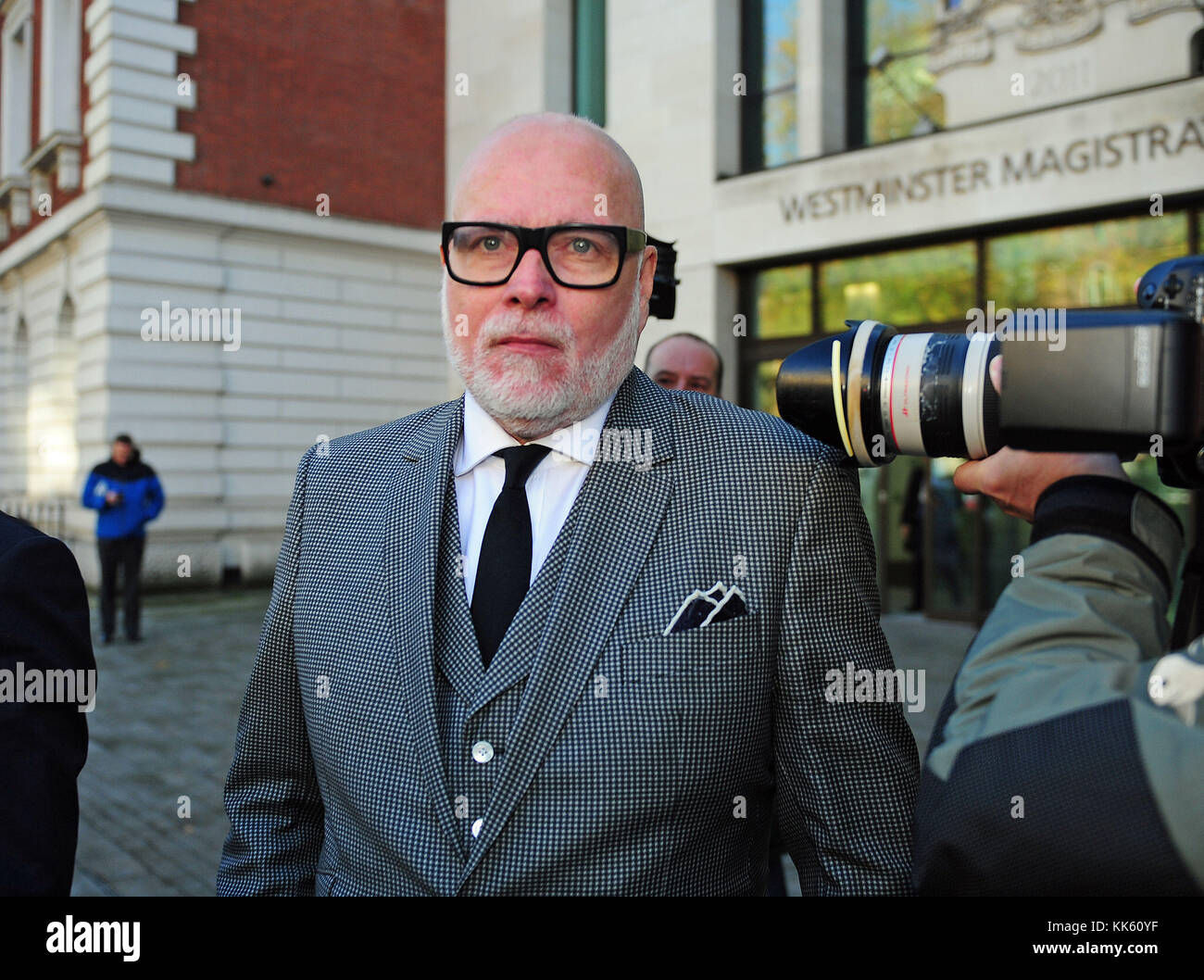 The Duchess of Cambridge's uncle, Gary Goldsmith, leaving Westminster ...