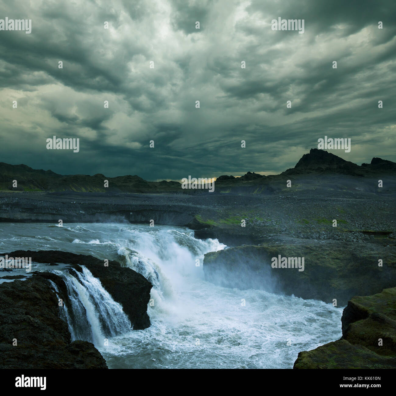 icelandic dramatic landscapes Stock Photo - Alamy