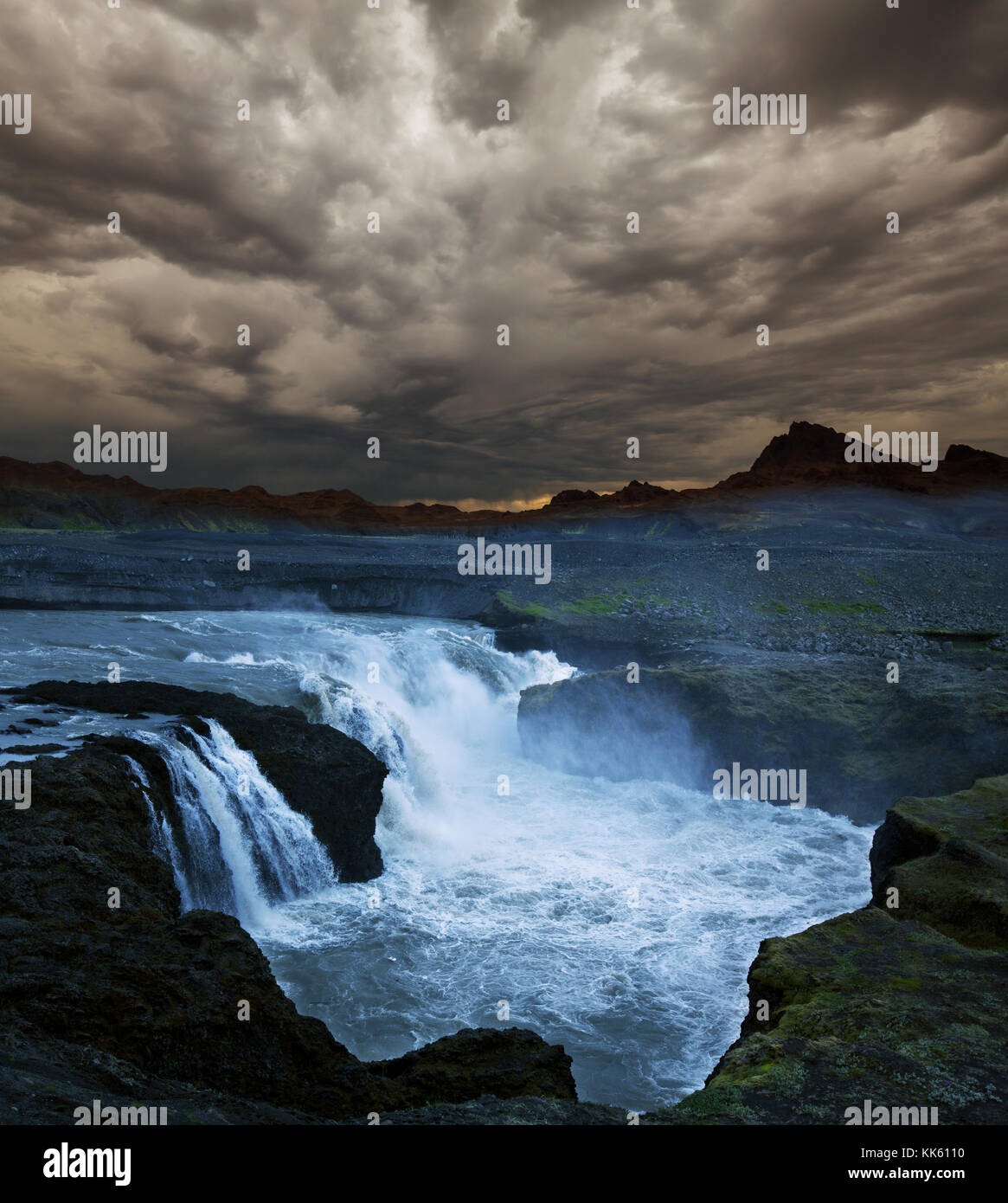 icelandic dramatic landscapes Stock Photo - Alamy