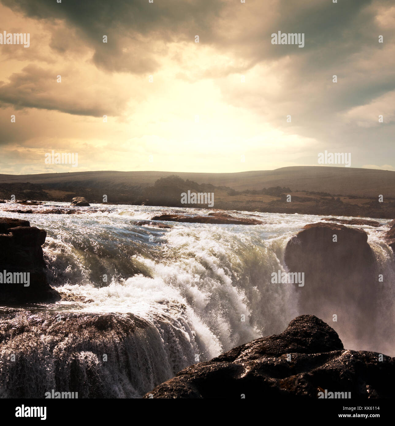 icelandic dramatic landscapes Stock Photo - Alamy