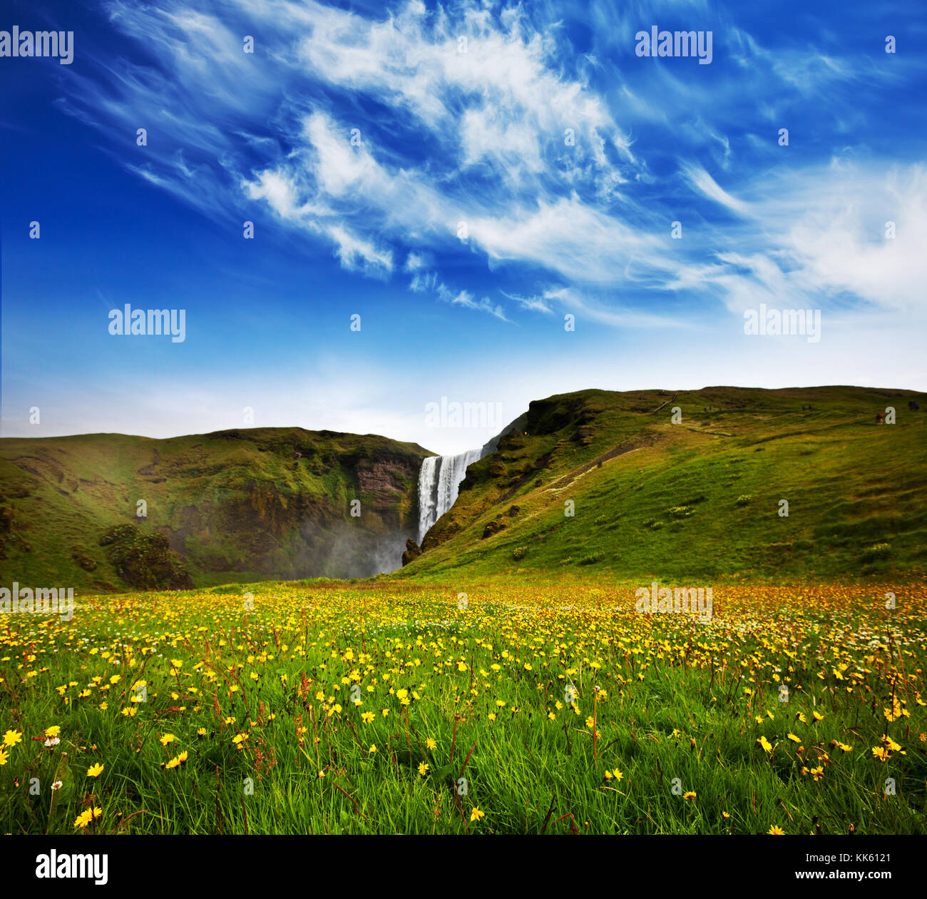 icelandic dramatic landscapes Stock Photo - Alamy