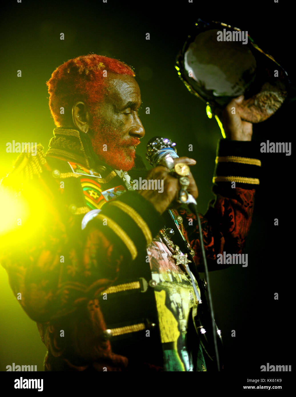Lee Scratch Perry at ATP Stock Photo - Alamy