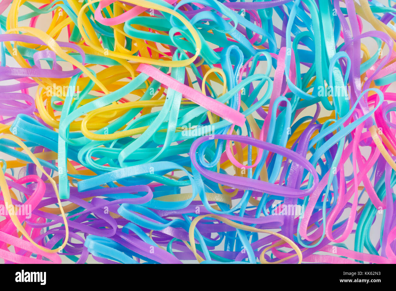 Abstract rubber band background hi-res stock photography and images - Alamy