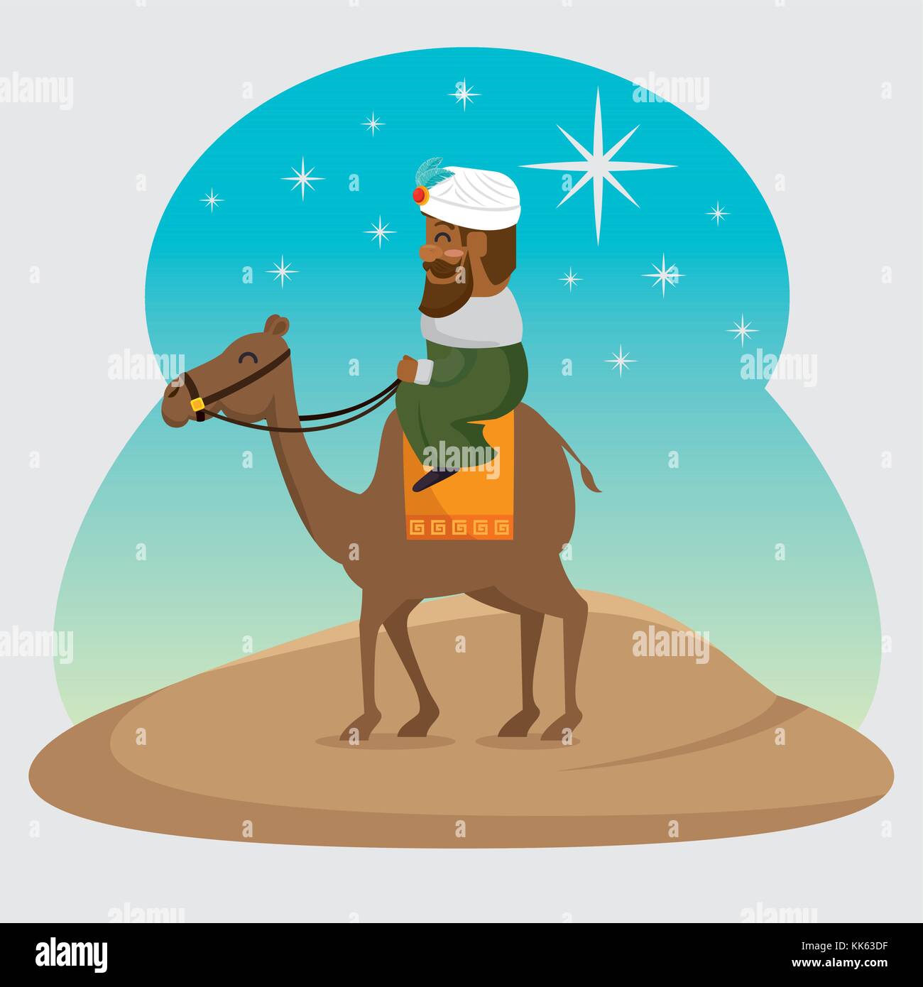 Three wise men baltasar cartoon hi-res stock photography and images - Alamy
