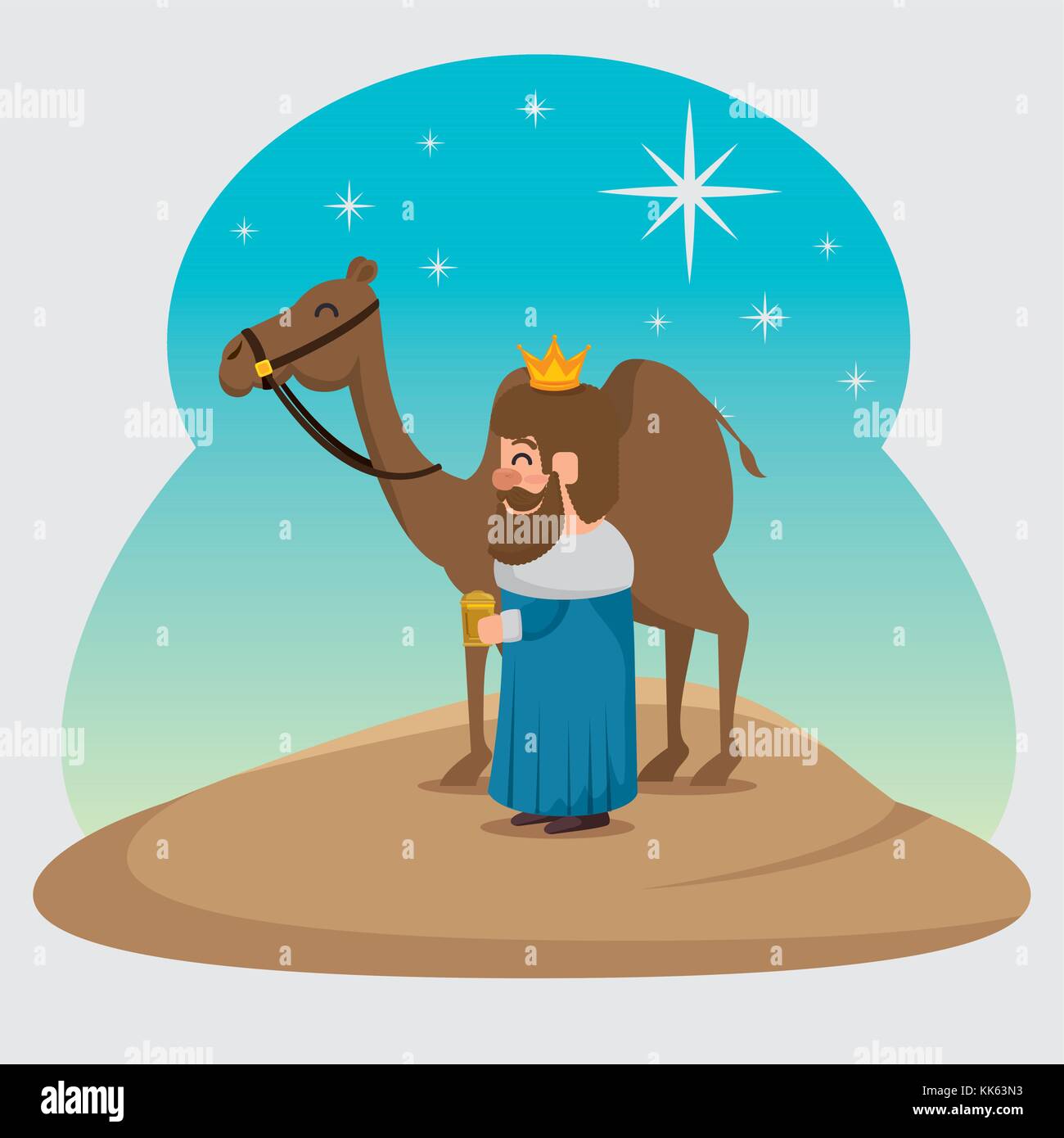 Three kings day celebration Stock Vector Images - Alamy